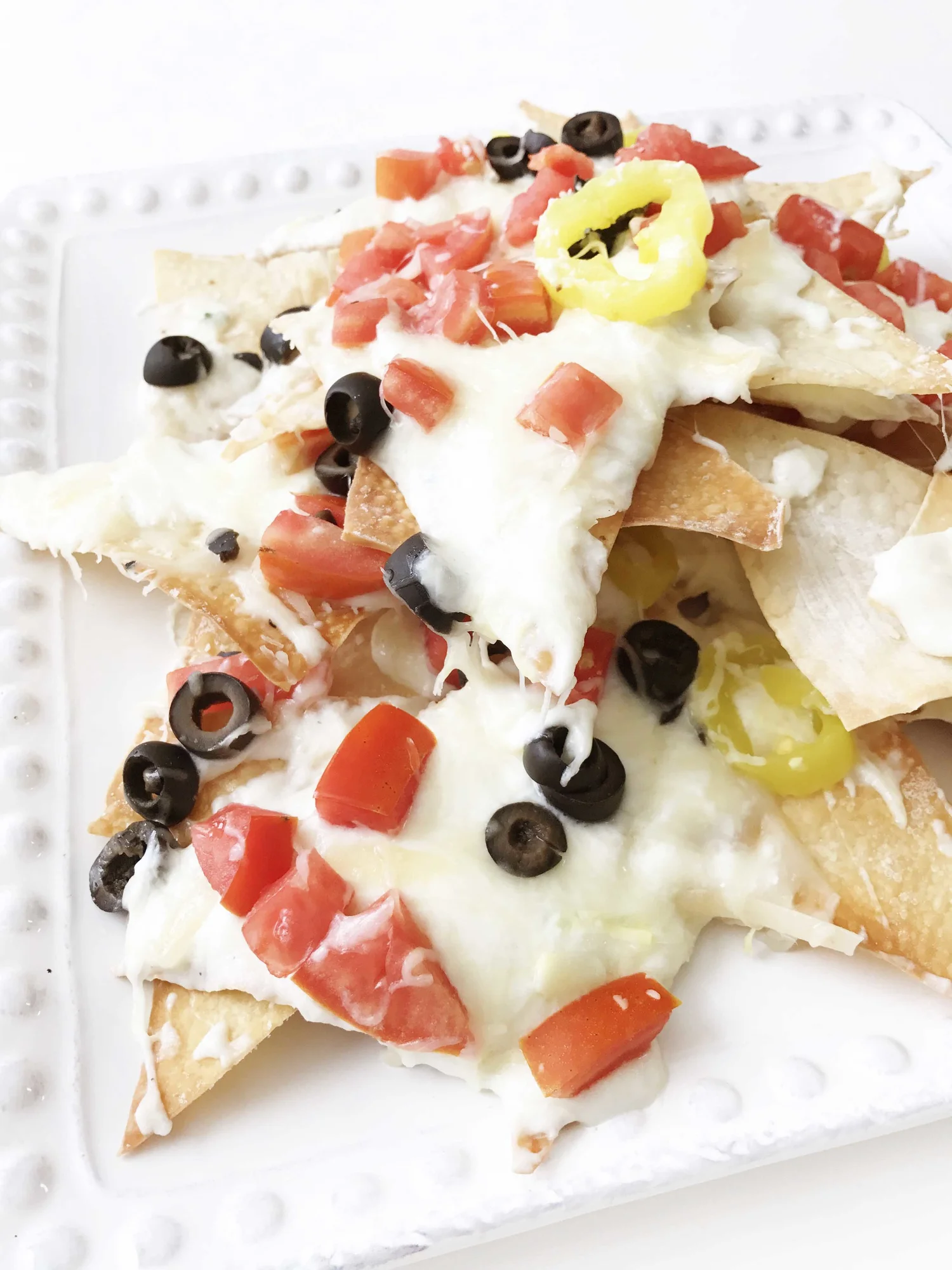 Skinny Italian Nachos — The Skinny Fork
