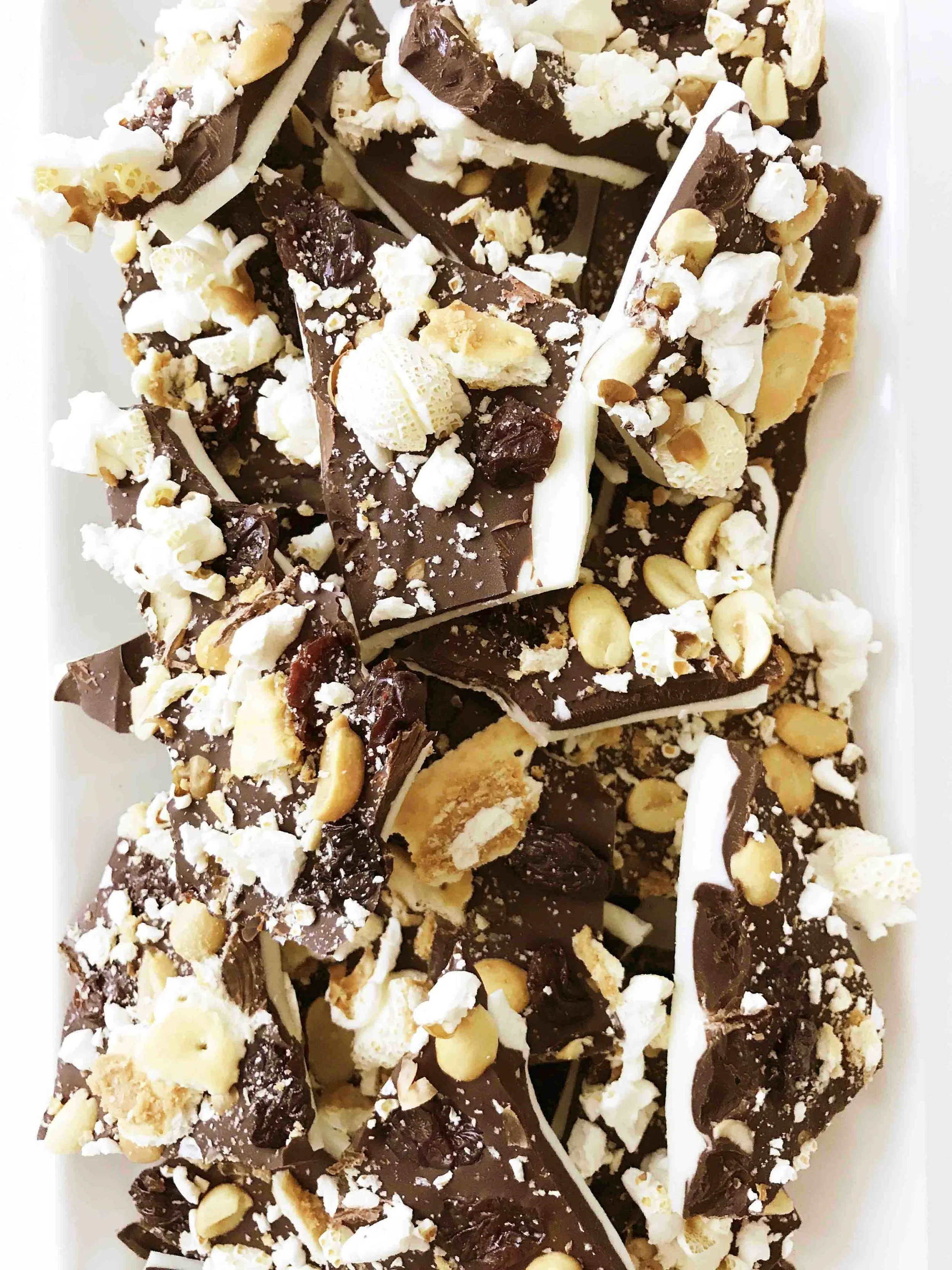 Everything (But the Underpants) Movie Night Snack Chocolate Bark — The ...