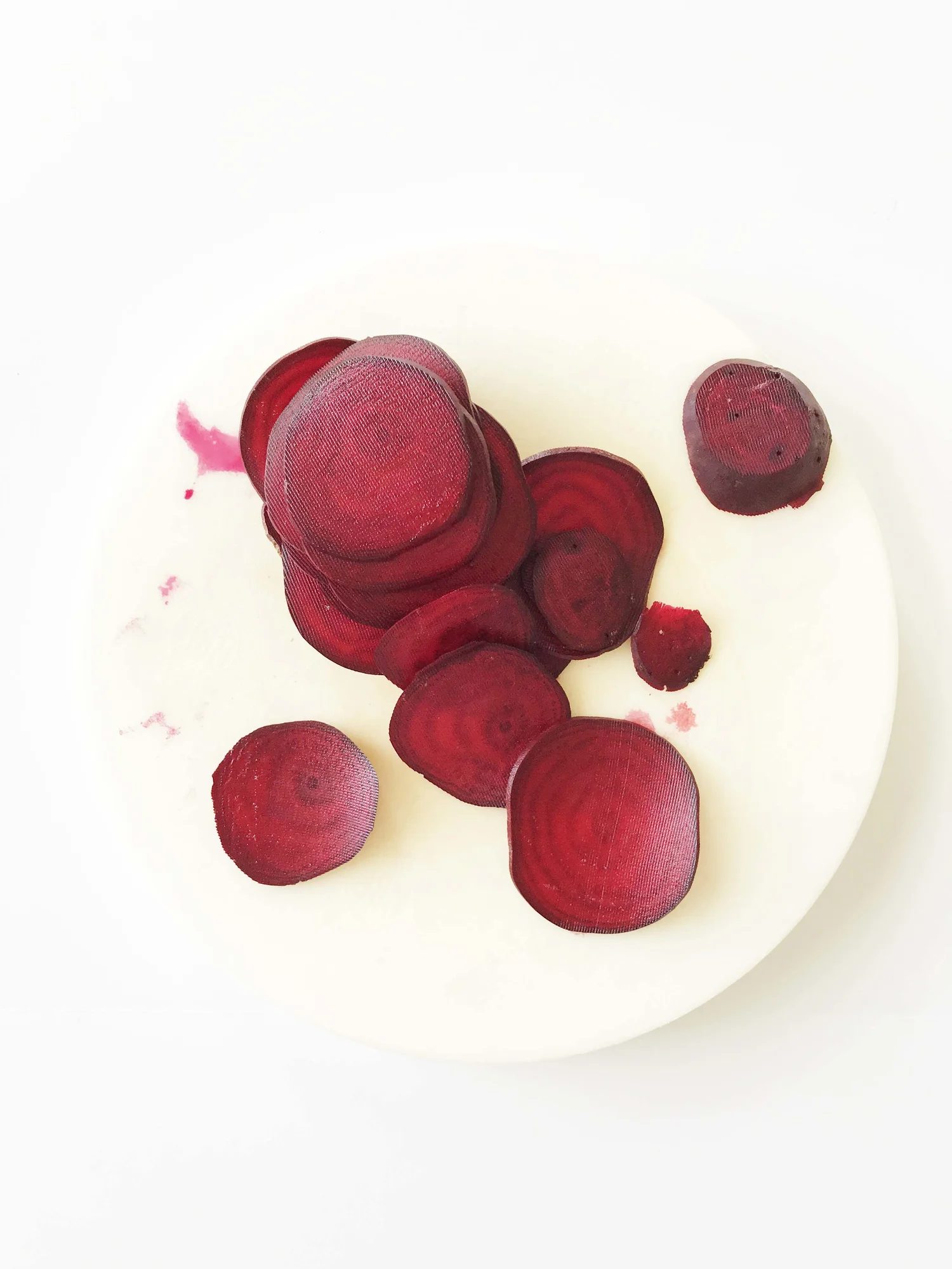 Baked Beet Chips — The Skinny Fork