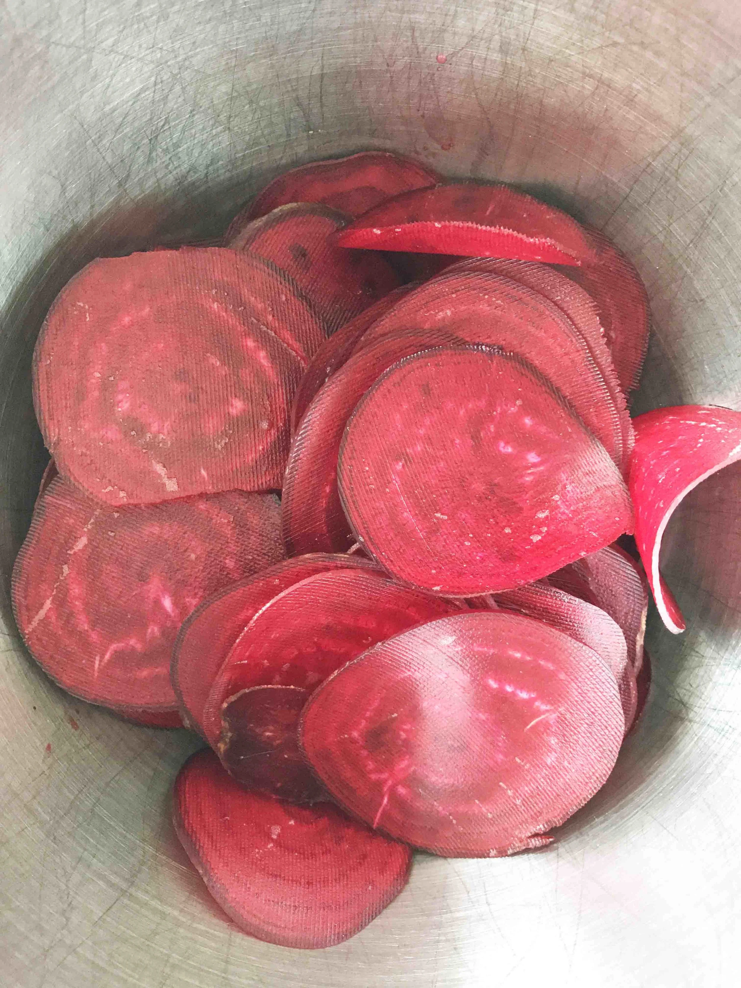 Baked Beet Chips — The Skinny Fork