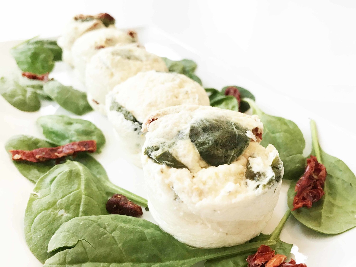 Sun-Dried Tomato & Spinach Egg White Bites — The Skinny Fork