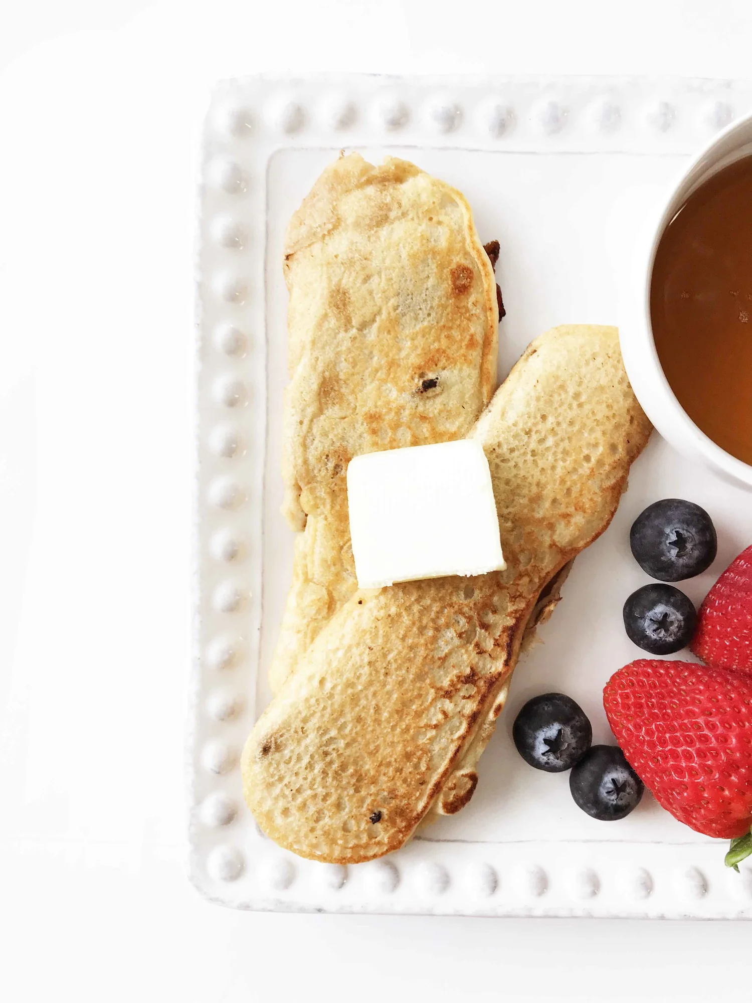 Whole Wheat Bacon Strip Pancakes — The Skinny Fork