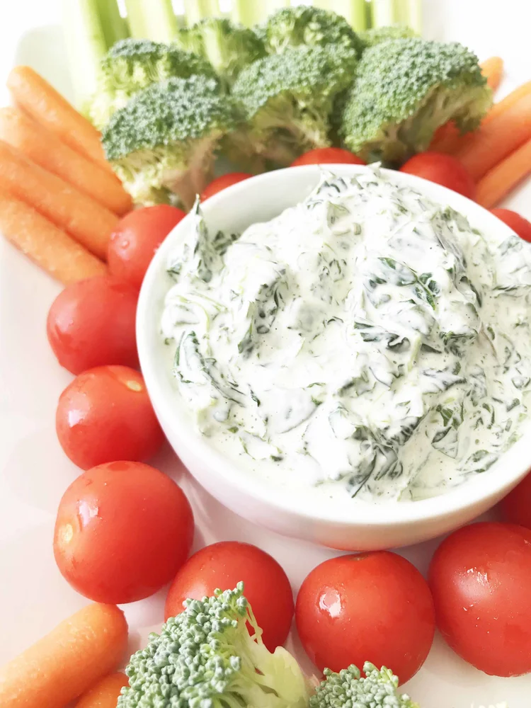 Skinny Spinach Dip (AKA Seaweed Dip) — The Skinny Fork