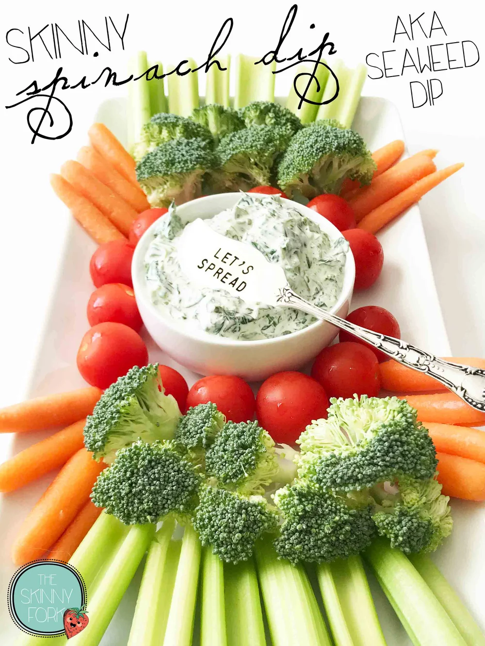 Skinny Spinach Dip (AKA Seaweed Dip) — The Skinny Fork