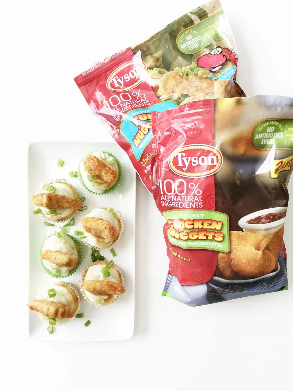 Cornbread & Chicken Nugget Cupcakes with Mashed Potato Frosting — The ...