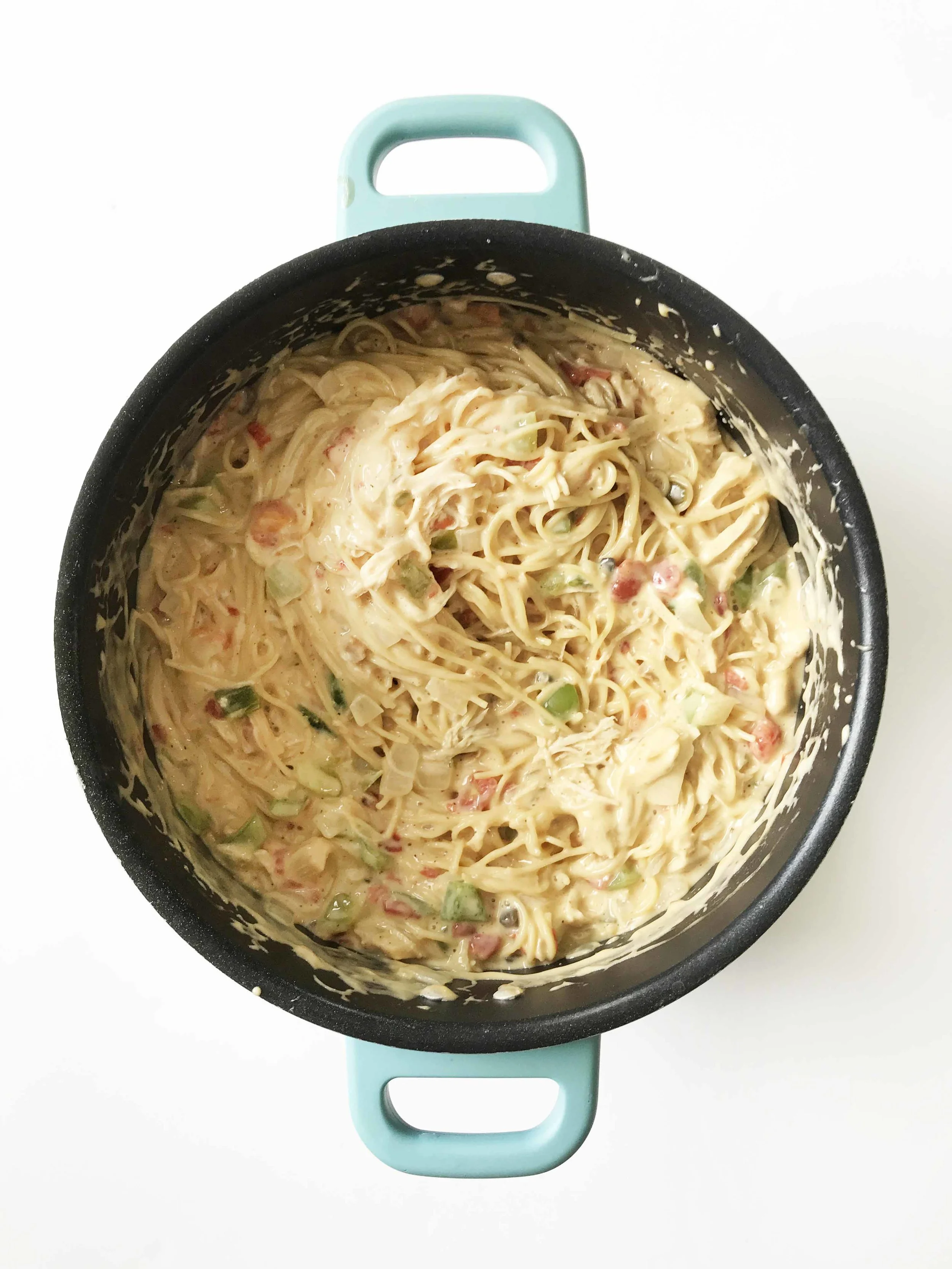Lightened Up Chicken Spaghetti — The Skinny Fork