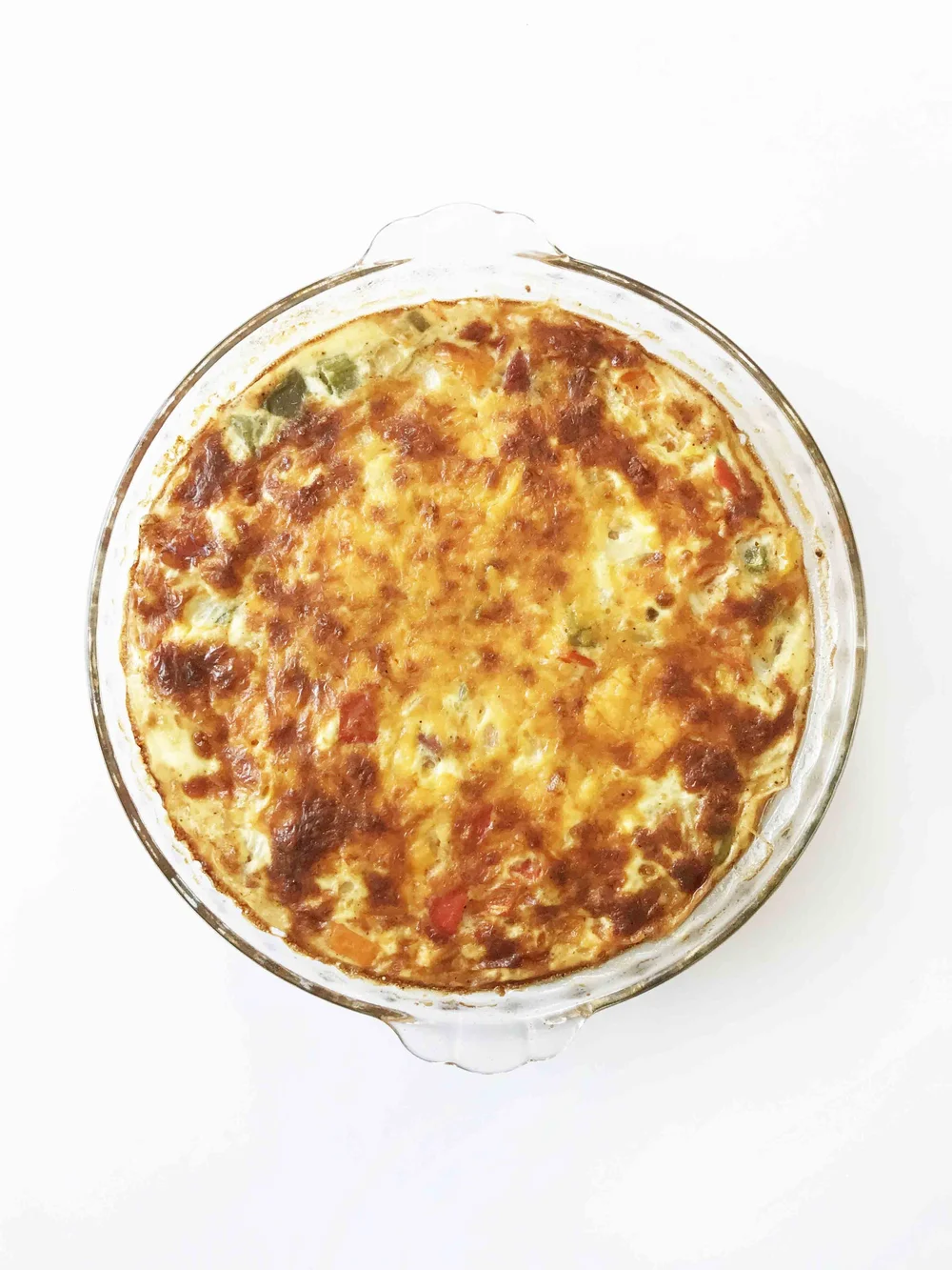 Western Omelette Crustless Quiche — The Skinny Fork