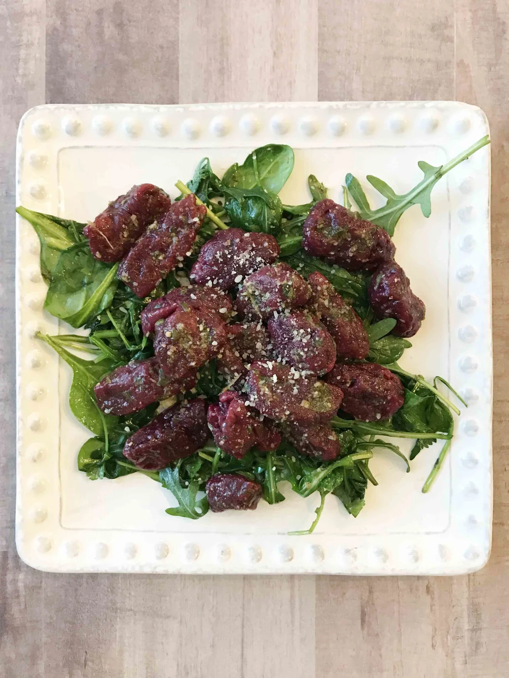 3 Ingredient Beet Gnocchi — The Skinny Fork