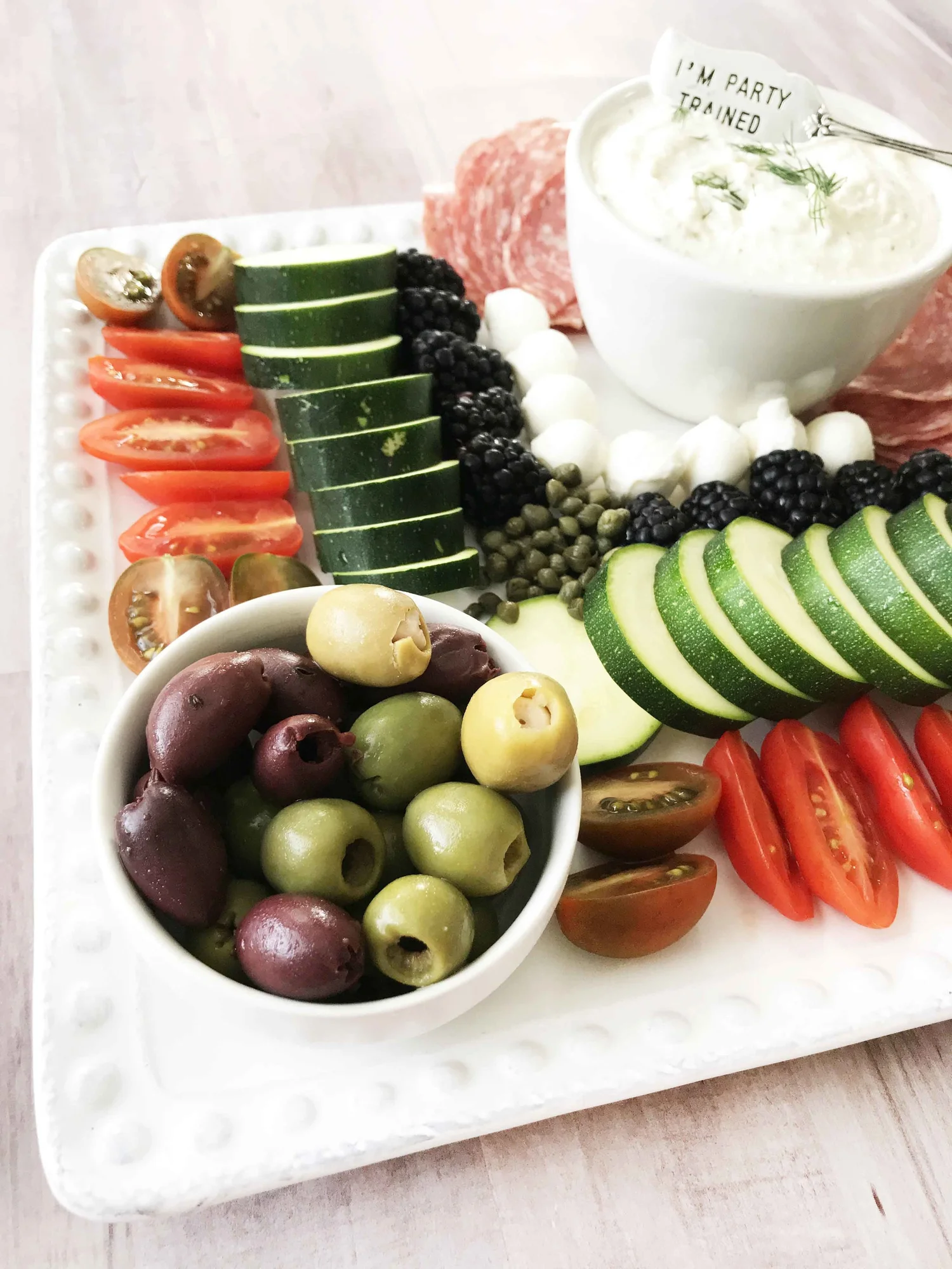 Spring Vegetable Crudités Plate — The Skinny Fork