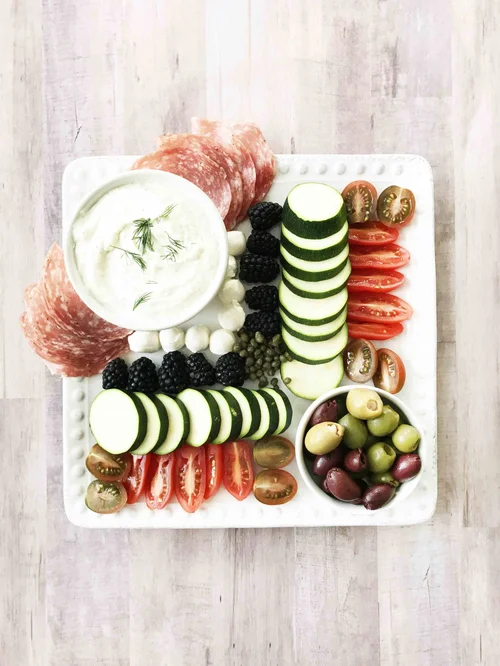 Spring Vegetable Crudités Plate — The Skinny Fork