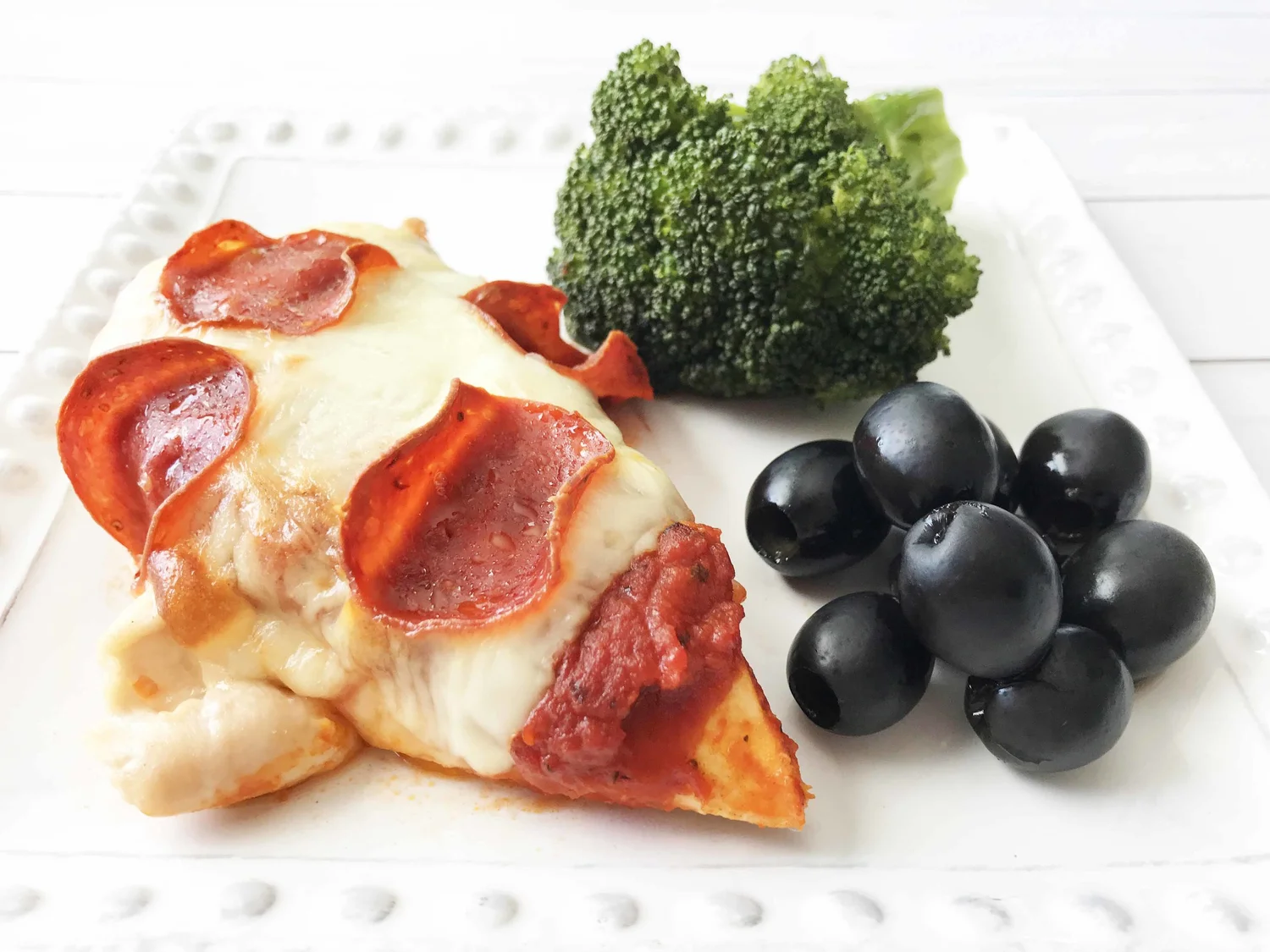 Baked Pepperoni Pizza Chicken — The Skinny Fork
