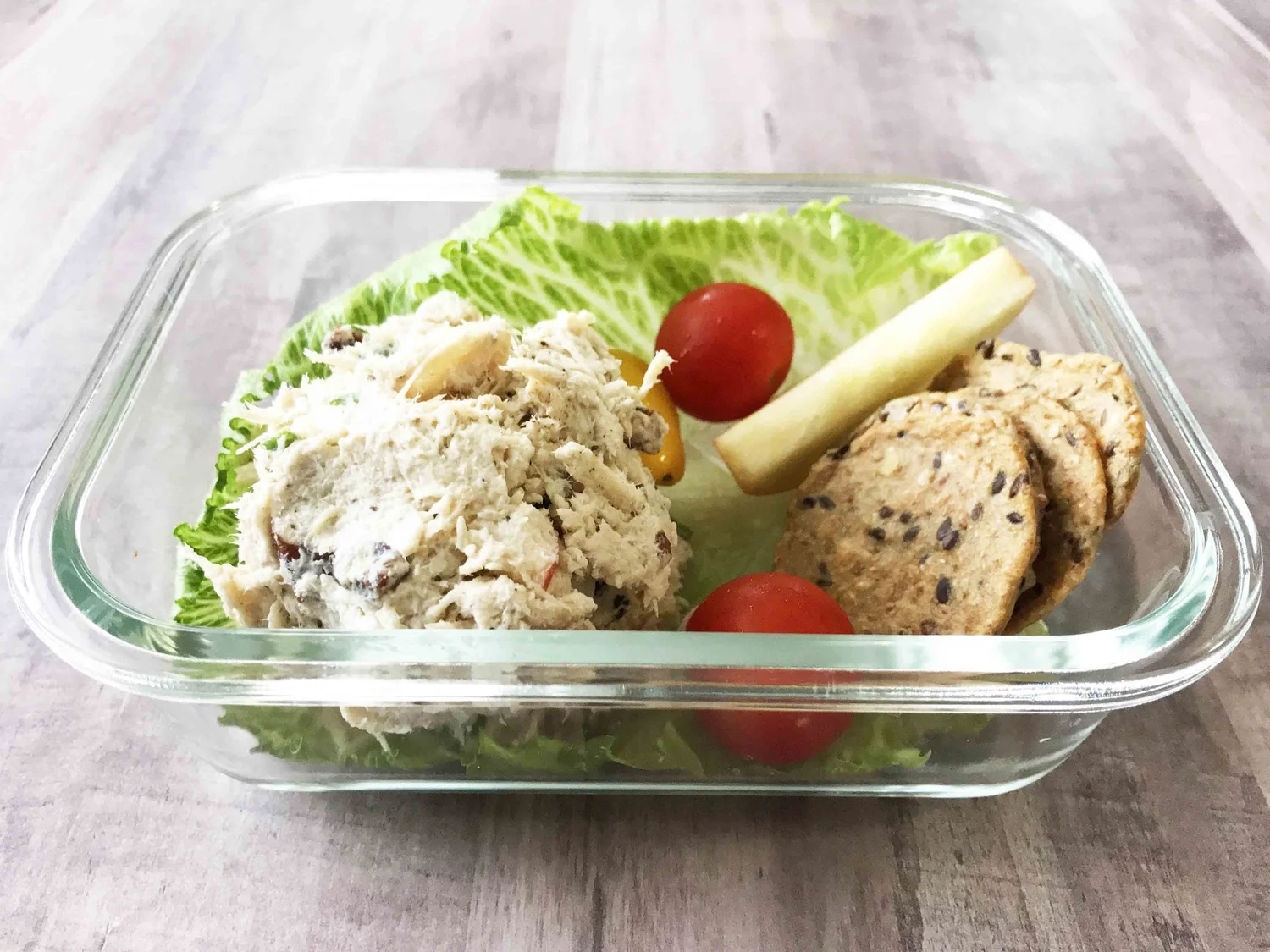 Chicken Salad Lunch Box — The Skinny Fork