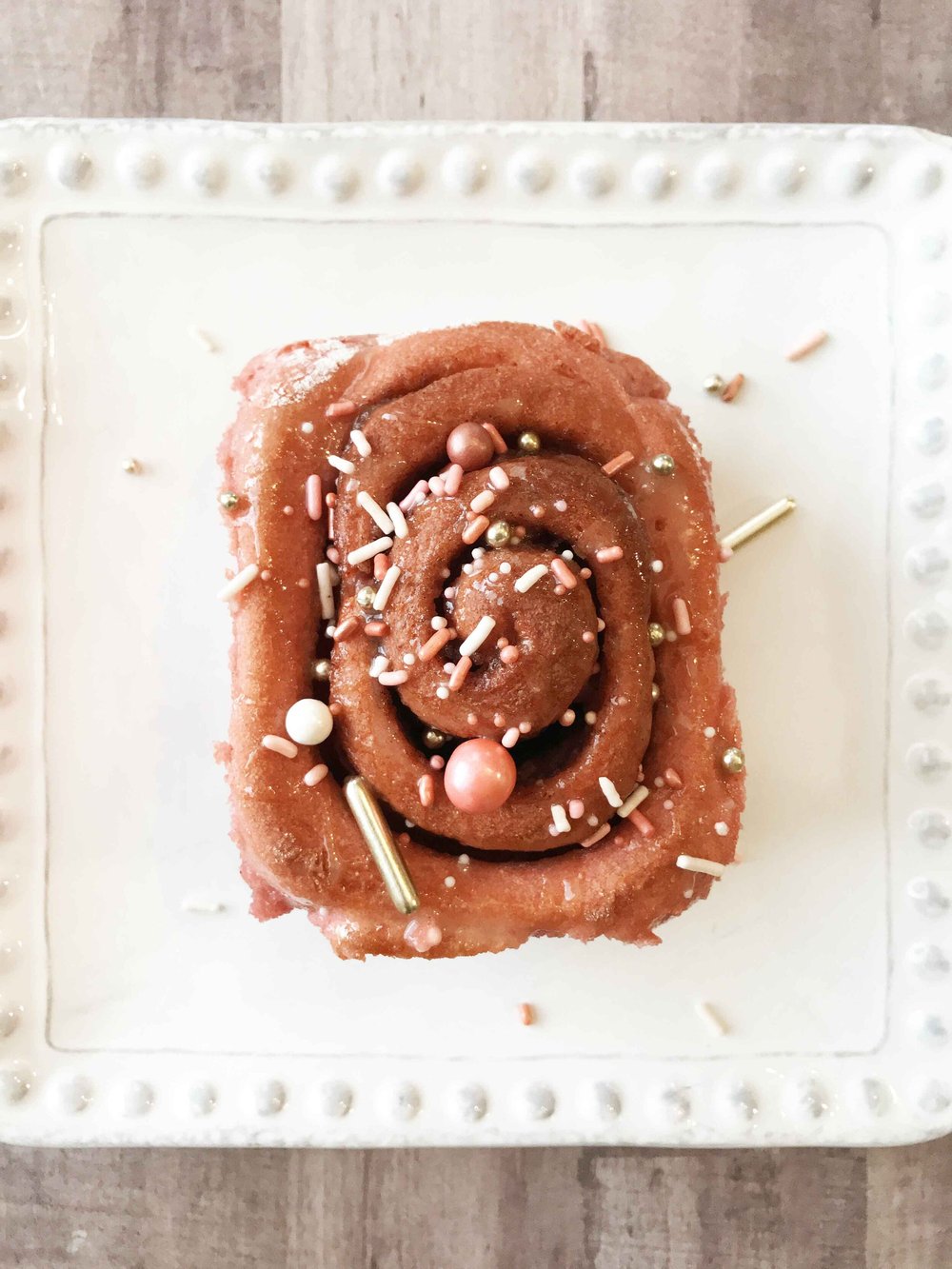 Pink Princess Cinnamon Rolls — The Skinny Fork