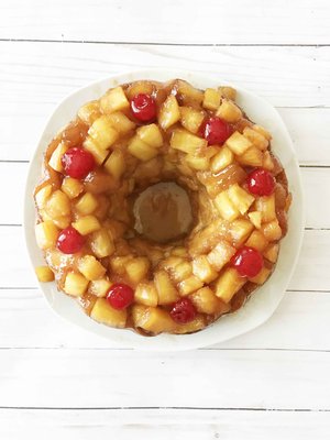 Pineapple Upside-Down Monkey Bread — The Skinny Fork