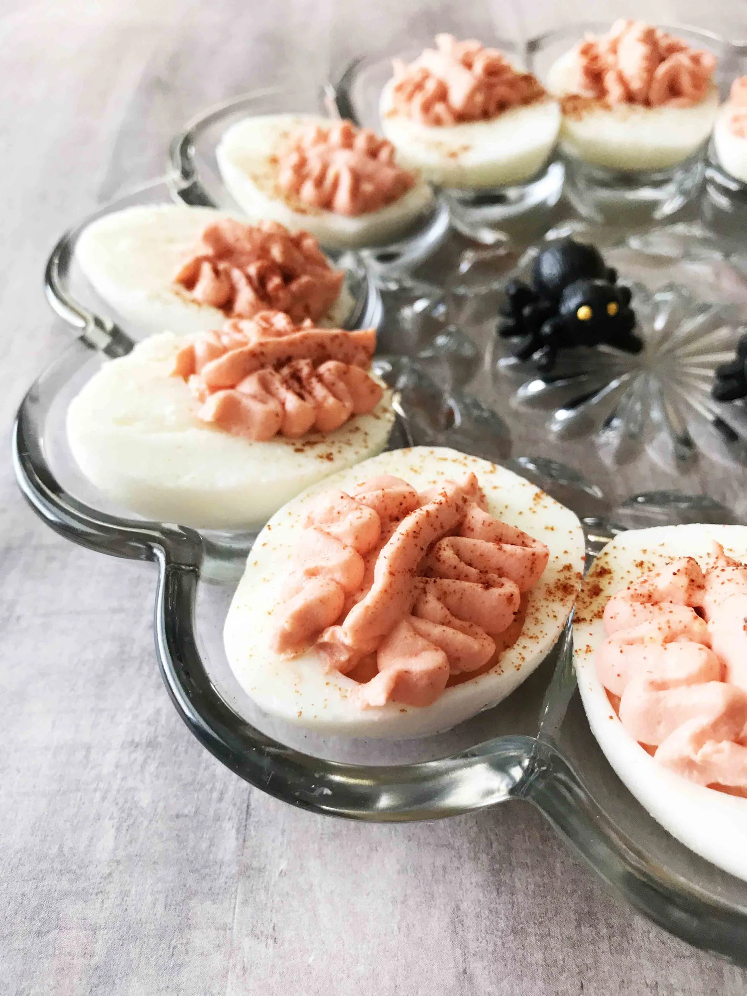 'Brain' Deviled Eggs — The Skinny Fork