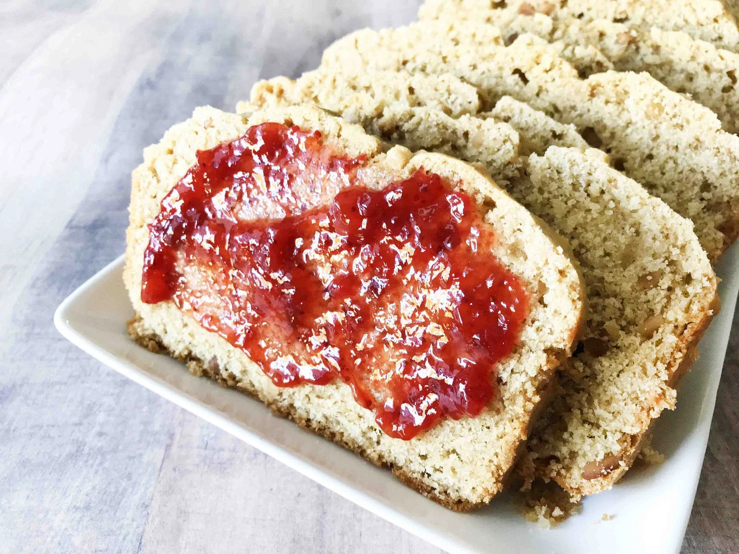 Skinny Peanut Butter Bread — The Skinny Fork