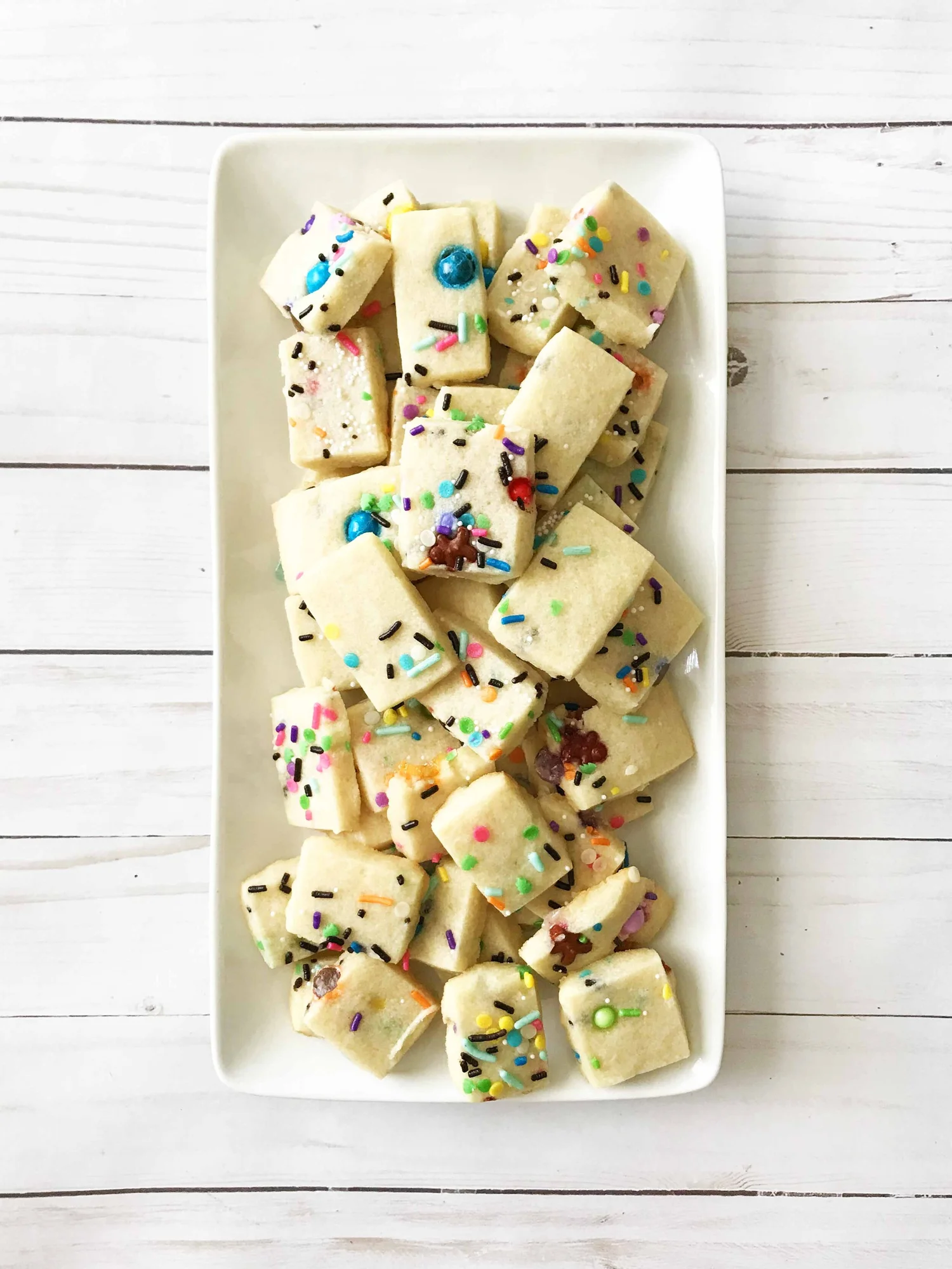 Mini Shortbread Christmas Cookie Bites — The Skinny Fork