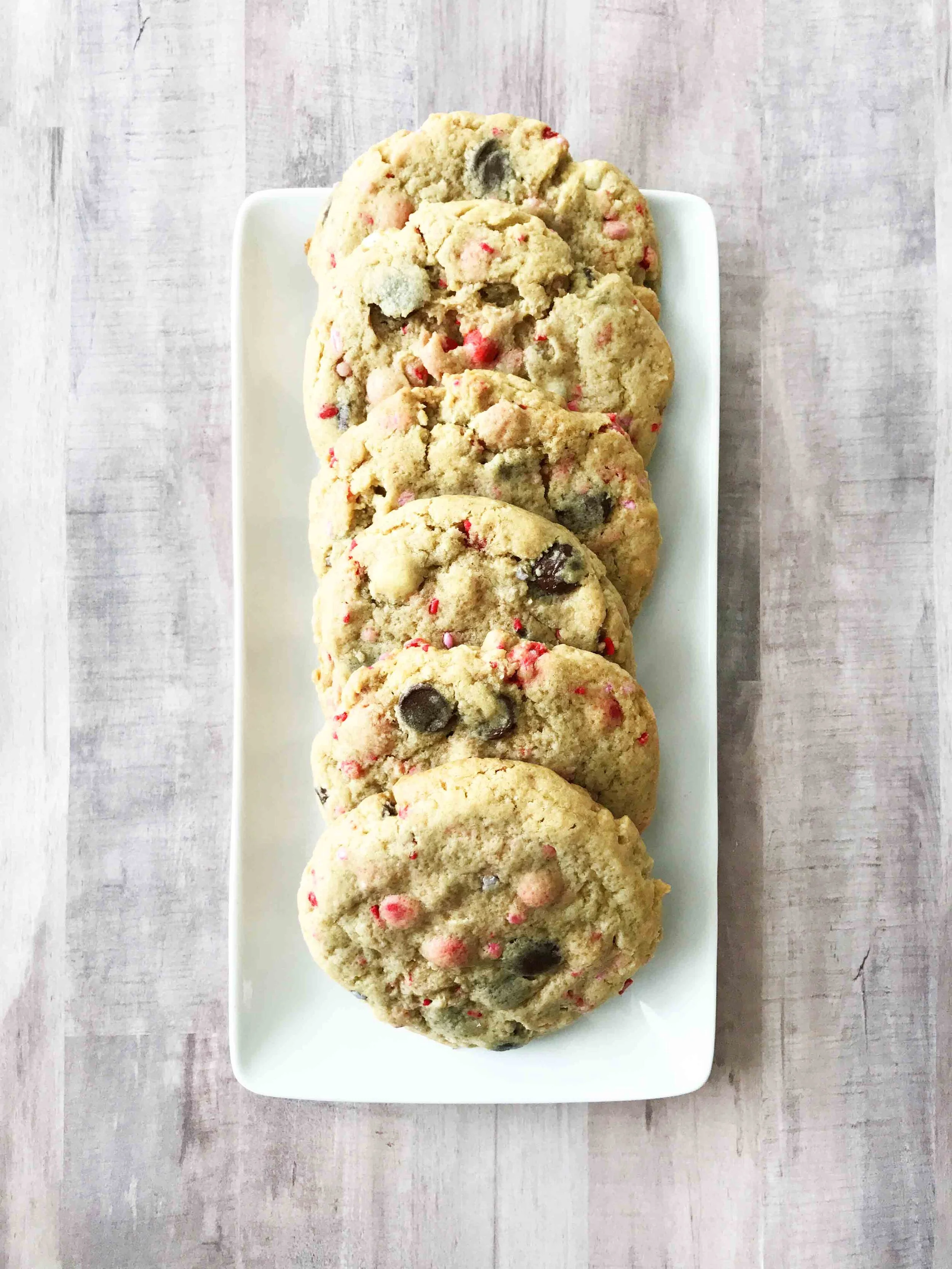 Giant Valentine Cookies — The Skinny Fork