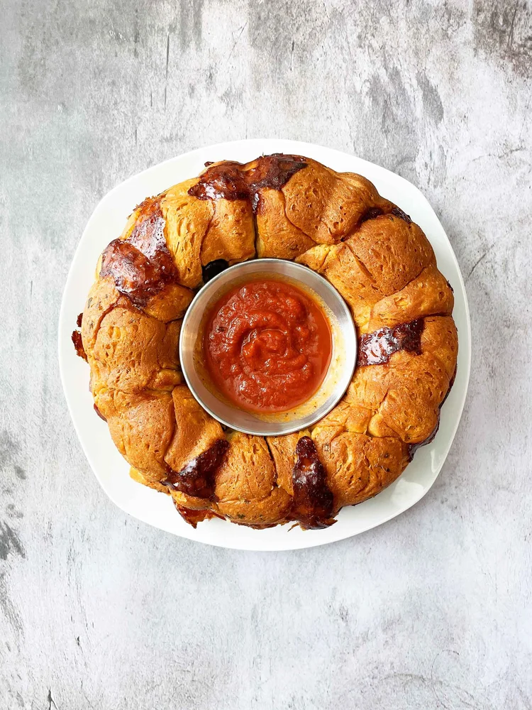 Pizza Monkey Bread — The Skinny Fork