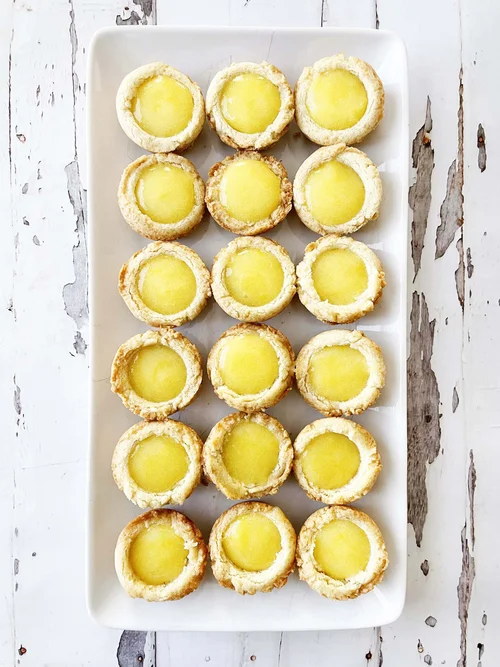 Lemon Bar Cookie Cups — The Skinny Fork