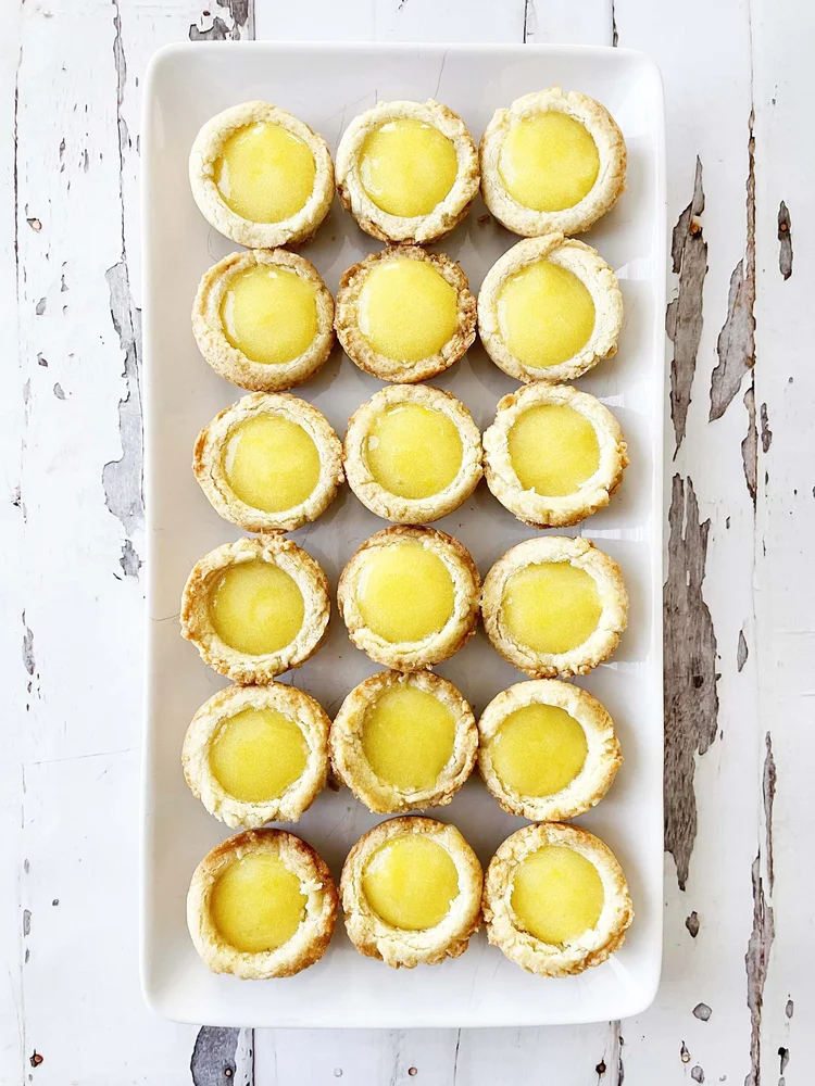 Lemon Bar Cookie Cups — The Skinny Fork