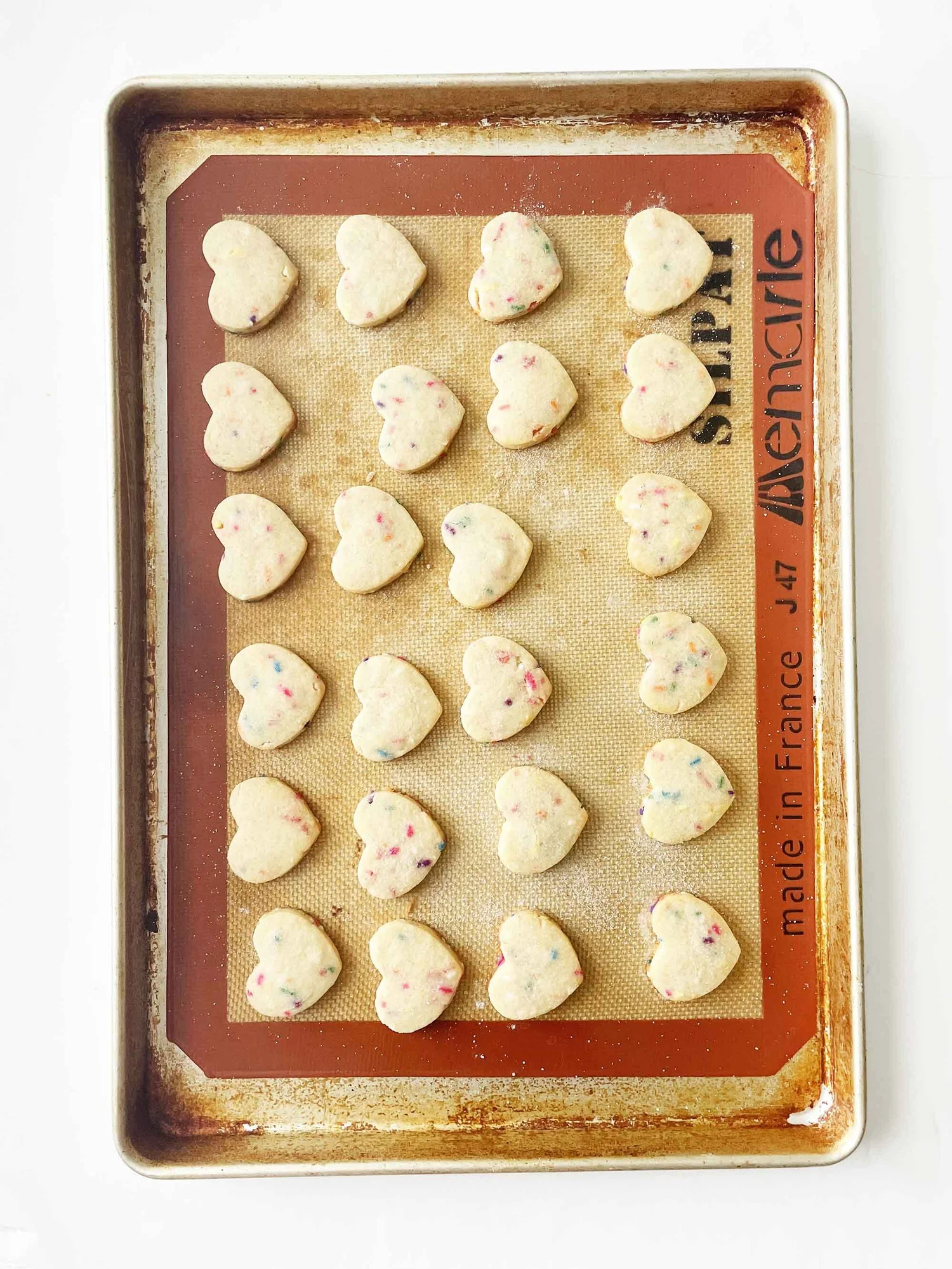Confetti Shortbread Cookies — The Skinny Fork