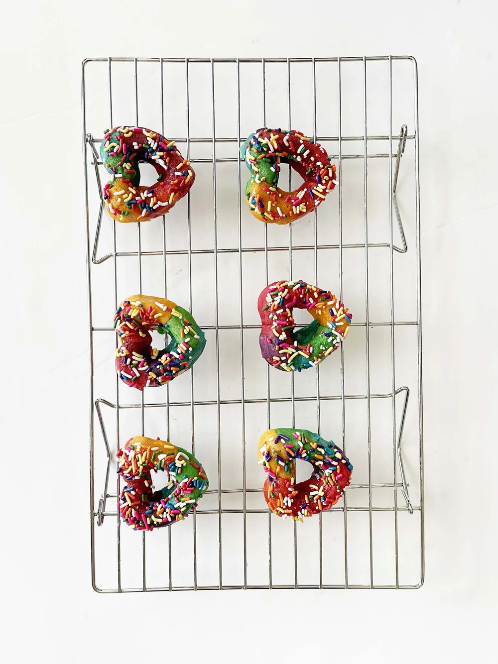 Rainbow Pride Donuts — The Skinny Fork