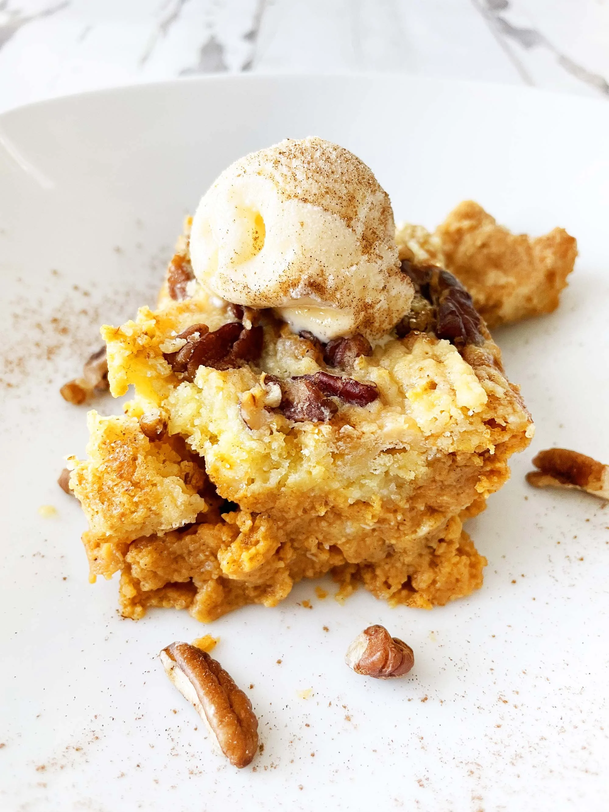 Skinny Pumpkin Crunch Cake — The Skinny Fork
