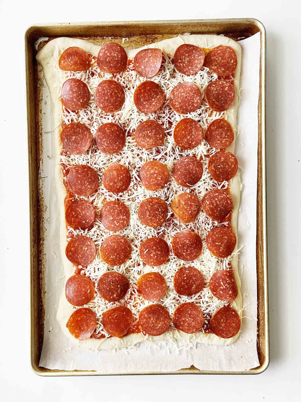 Giant Pizza Roll — The Skinny Fork