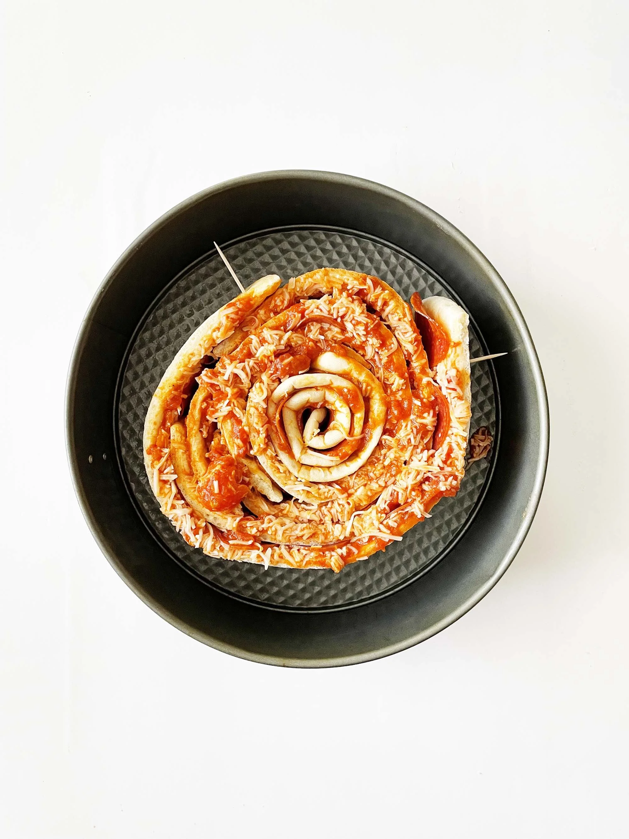 Giant Pizza Roll — The Skinny Fork