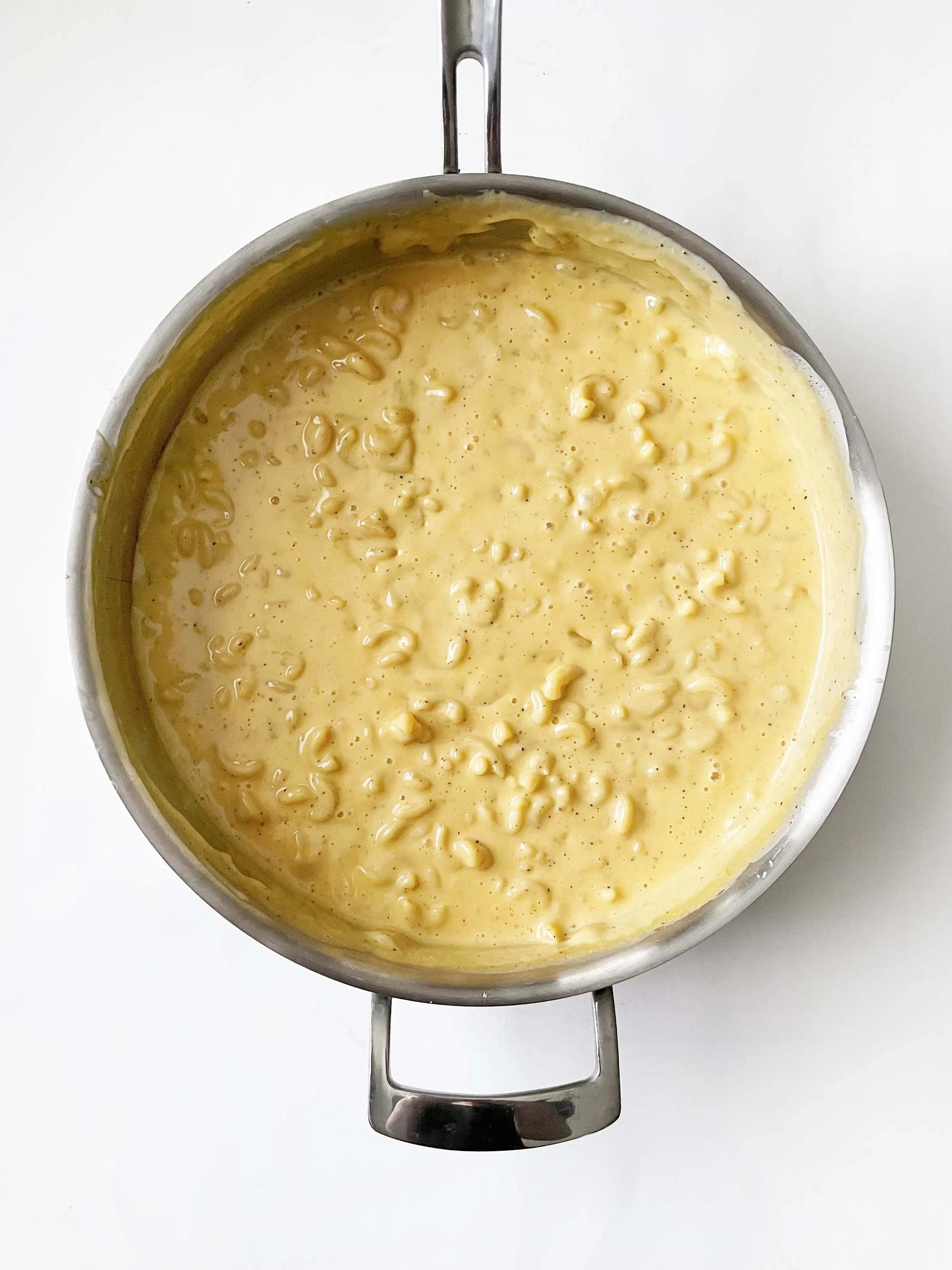 Extra Cheesy Baked Macaroni (Mac Hack) — The Skinny Fork