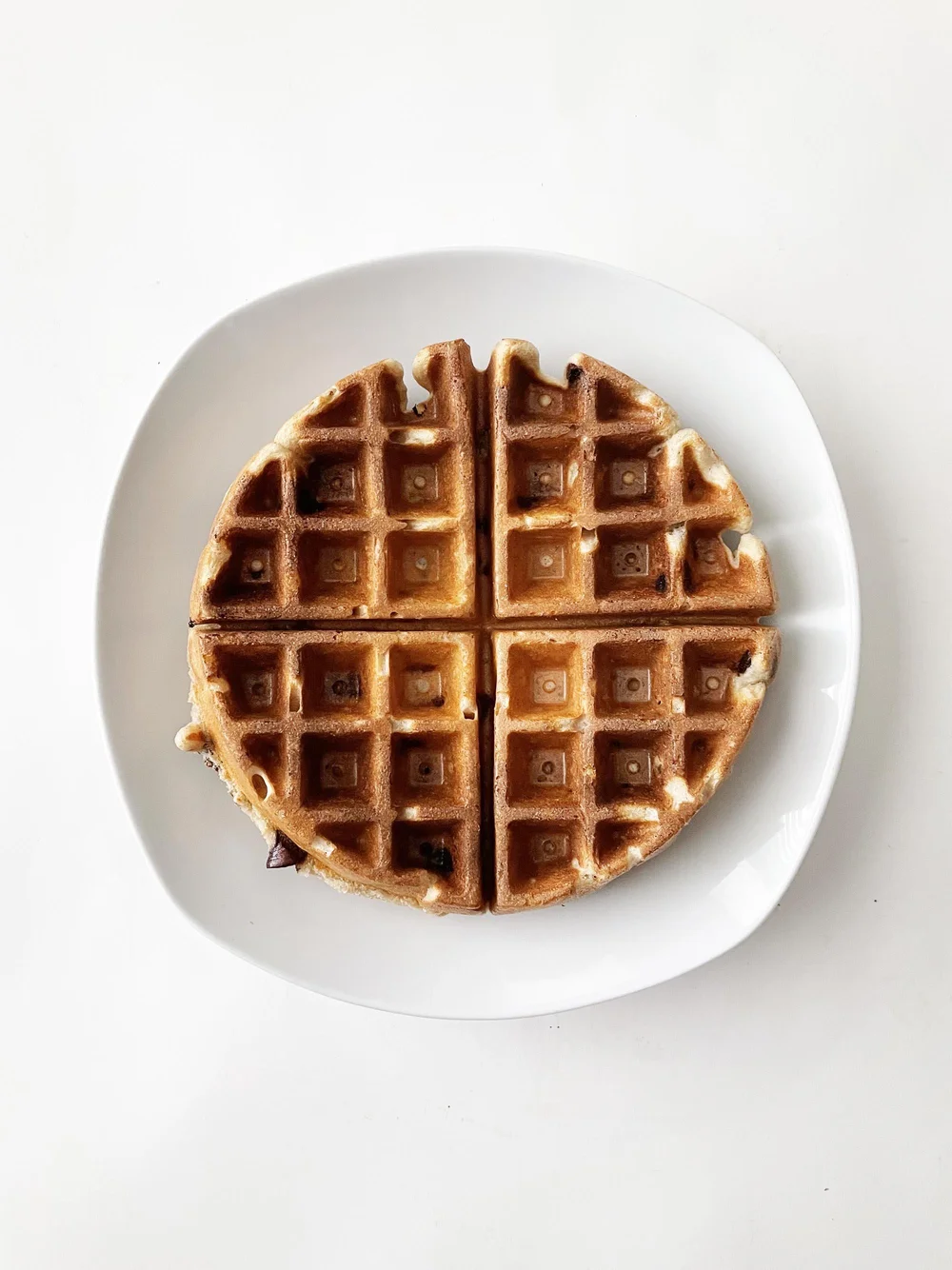 Chunky Monkey Waffles — The Skinny Fork