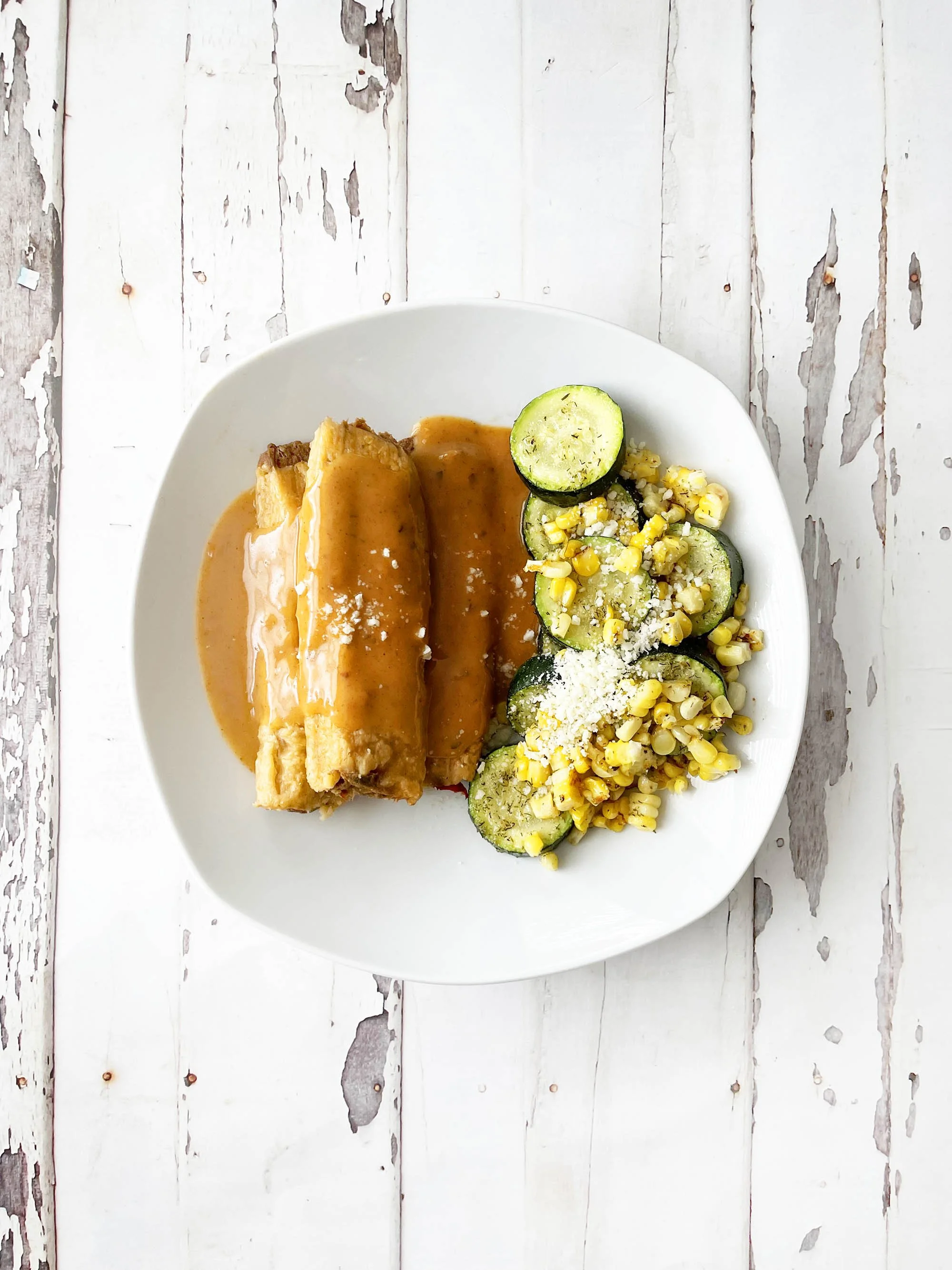 Cheesy Tamale Sauce — The Skinny Fork