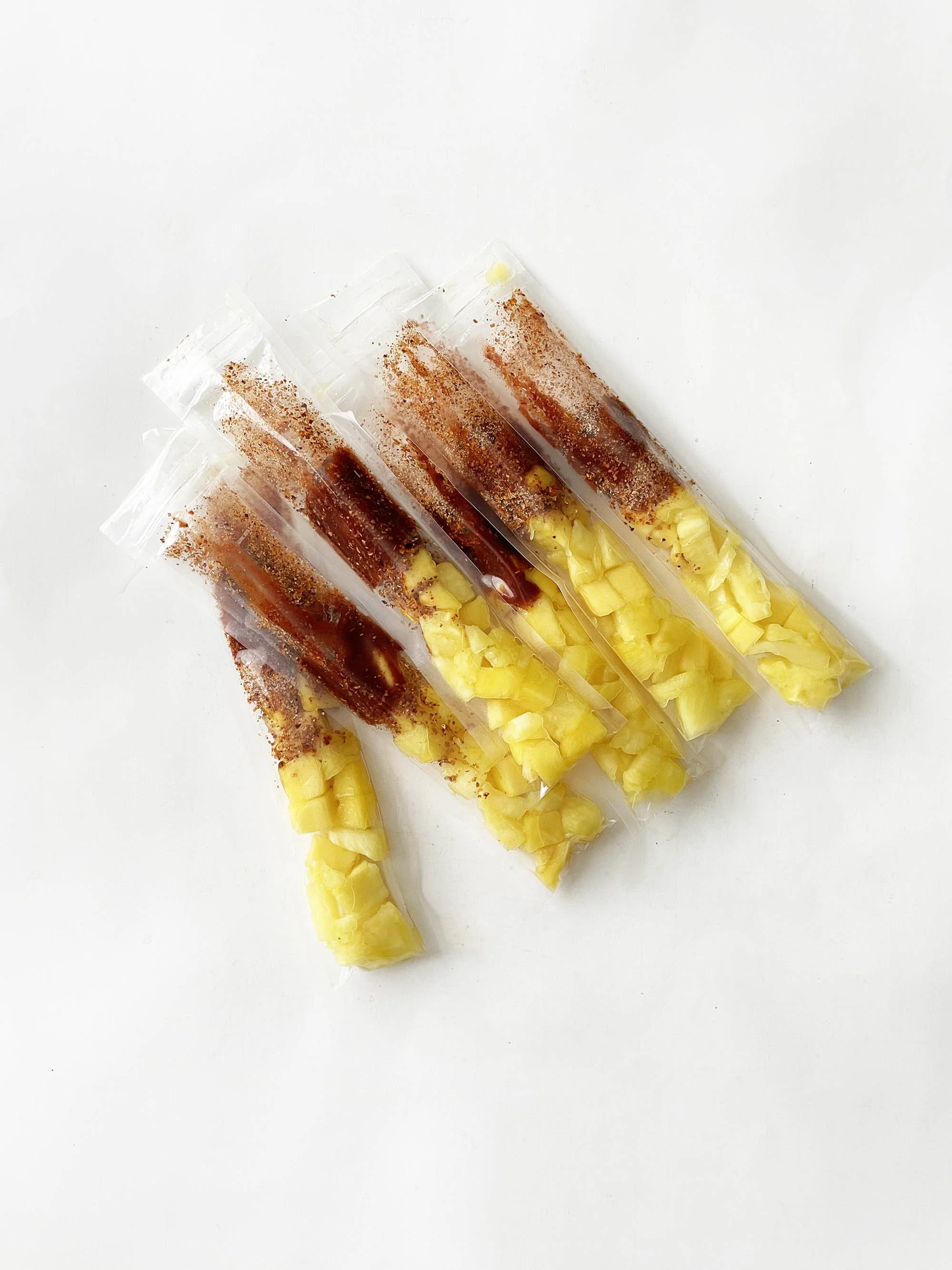 Mango Pineapple Chamoy Popsicles — The Skinny Fork
