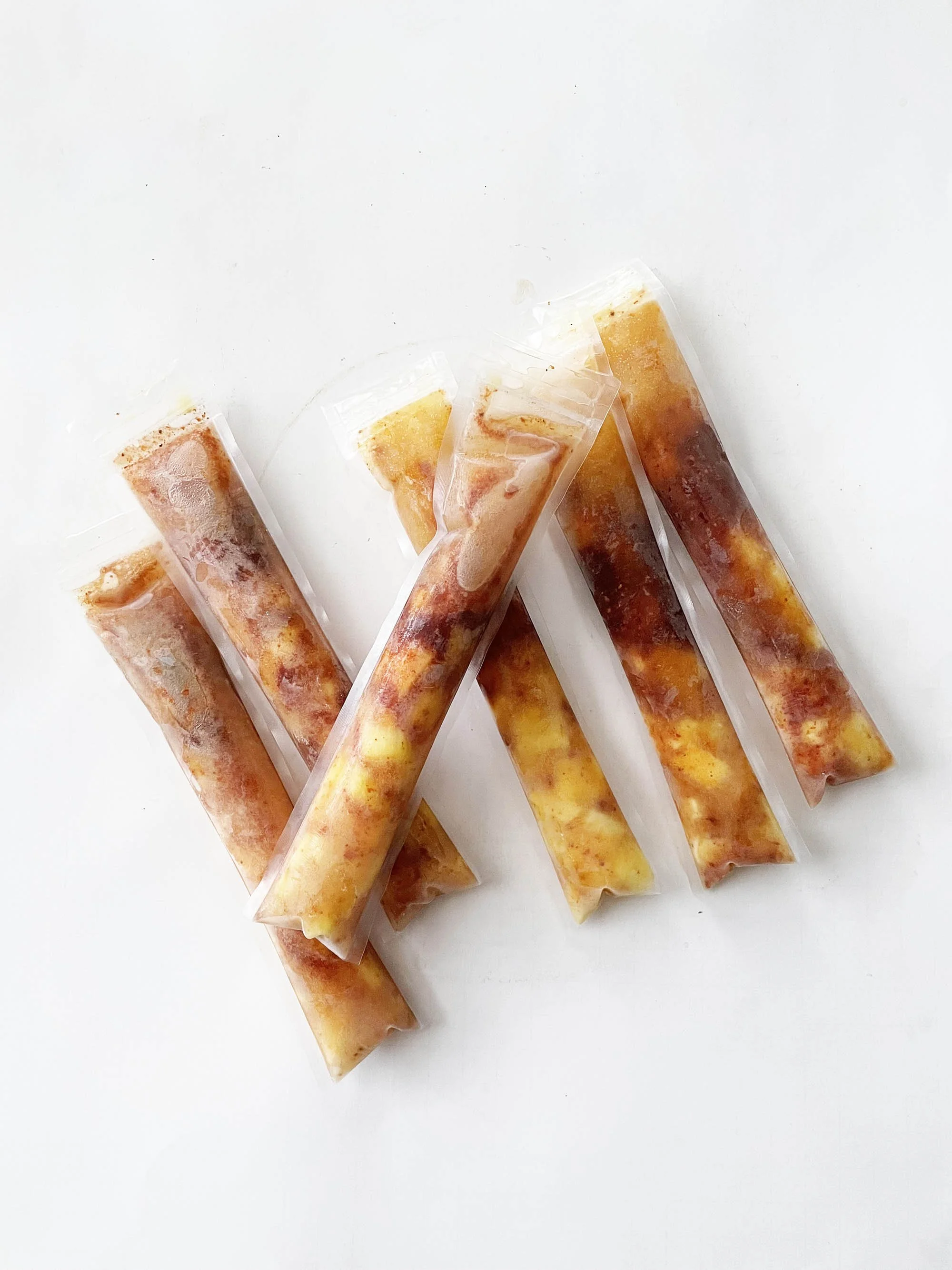 Mango Pineapple Chamoy Popsicles — The Skinny Fork