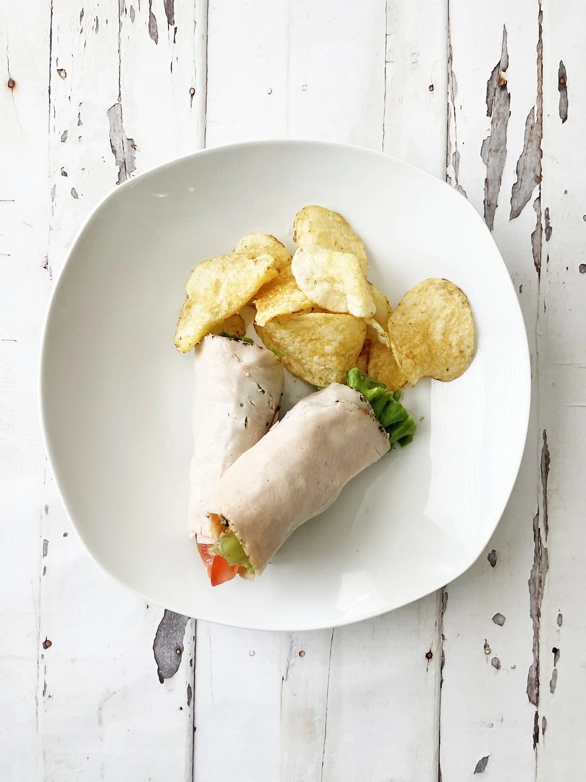 Turkey Wrapped BLT — The Skinny Fork