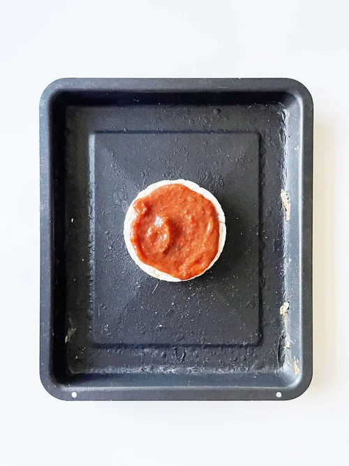 Rice Cake Pizza — The Skinny Fork