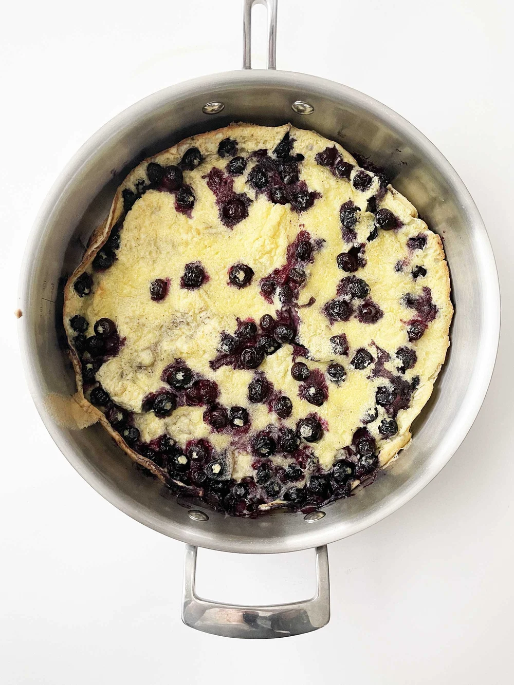 Lemon Blueberry Dutch Baby — The Skinny Fork