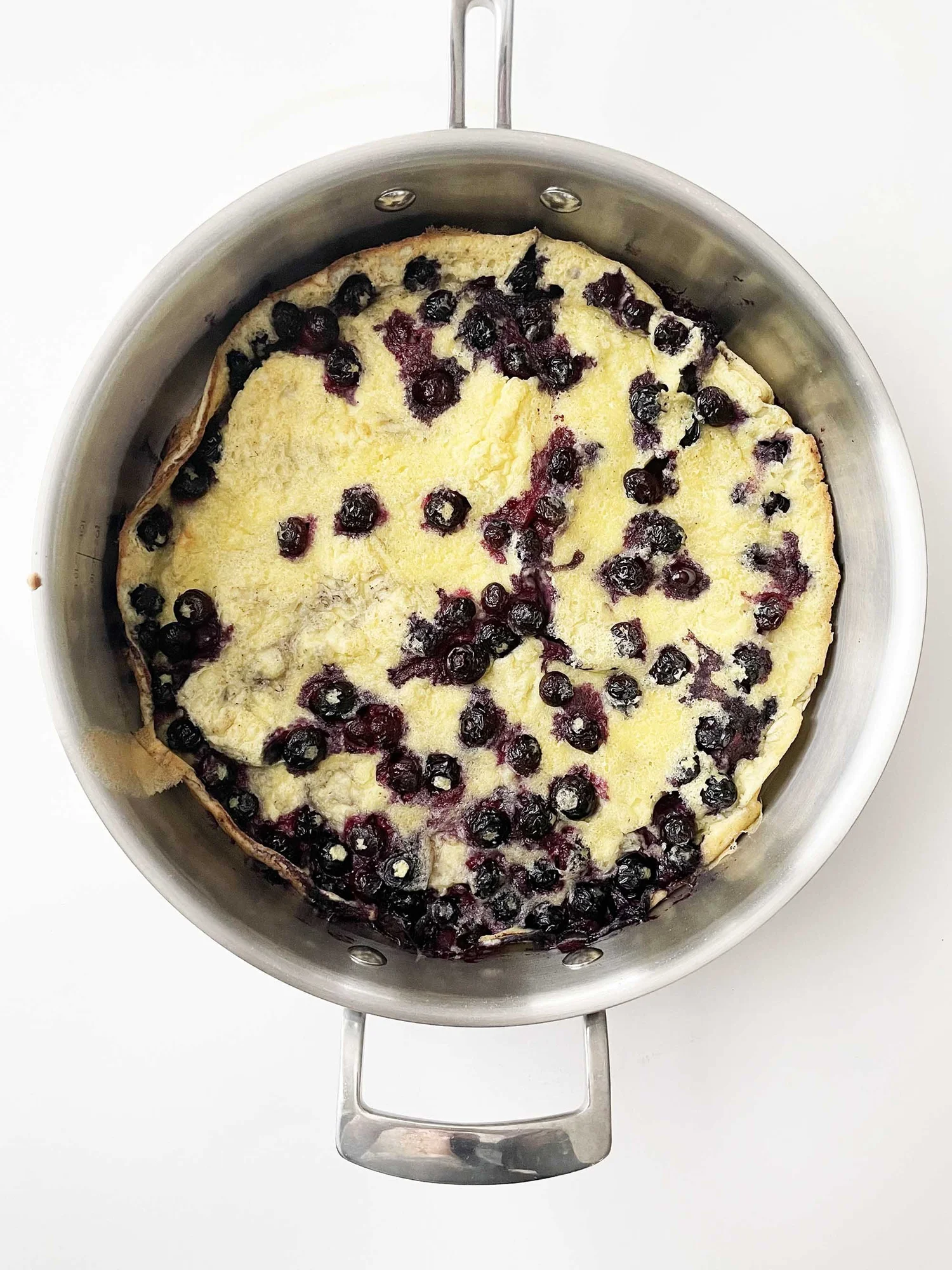 Lemon Blueberry Dutch Baby — The Skinny Fork