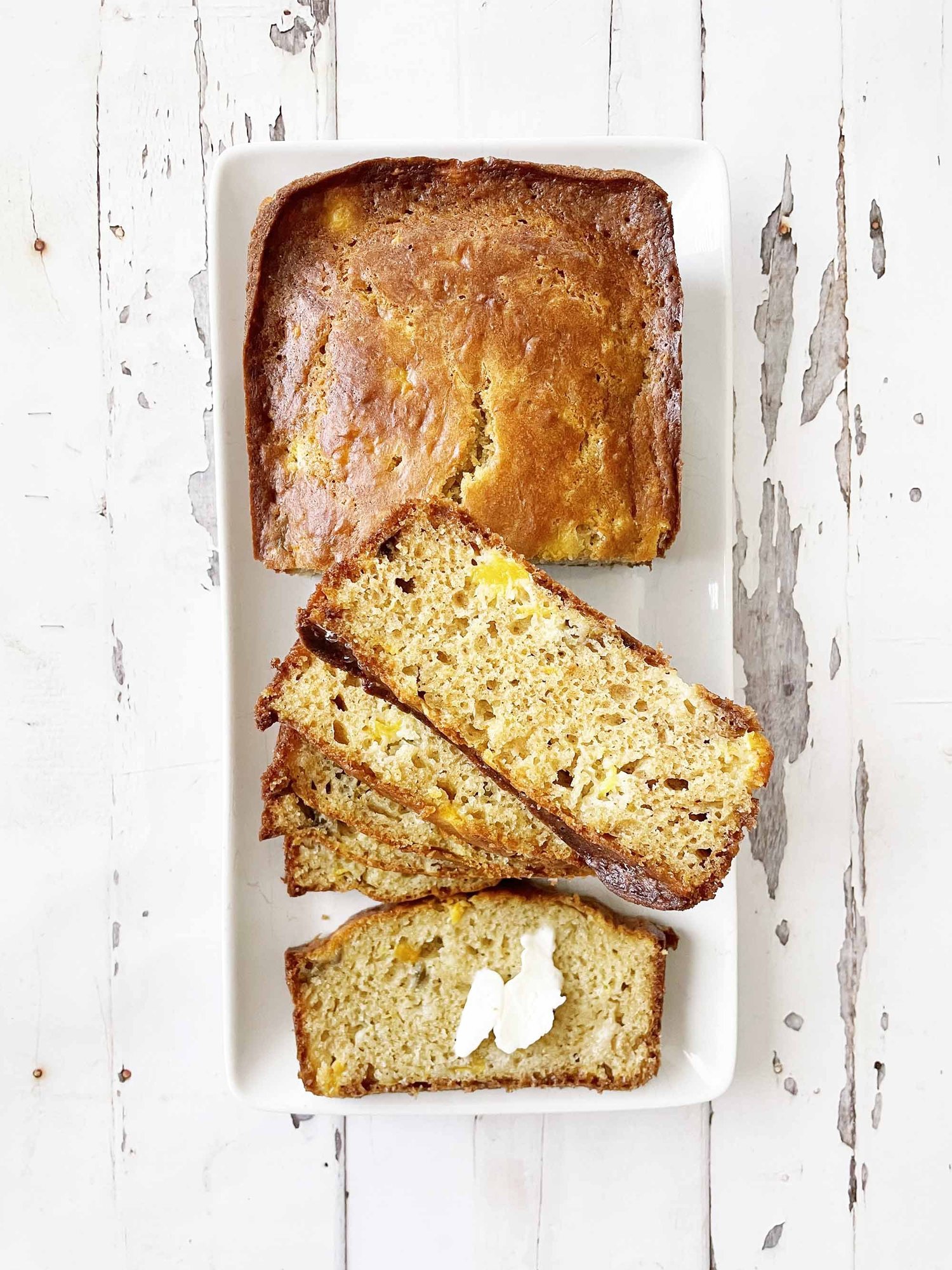 Peach Bread — The Skinny Fork