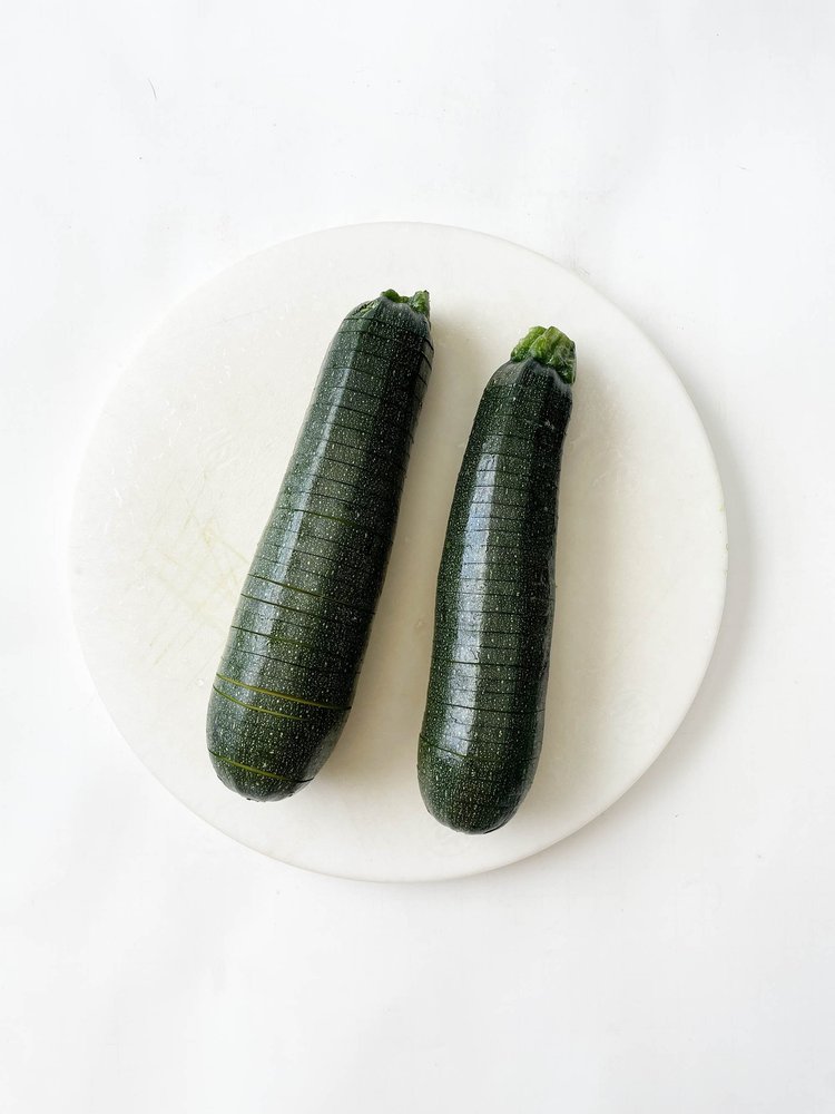 Hasselback Zucchini — The Skinny Fork