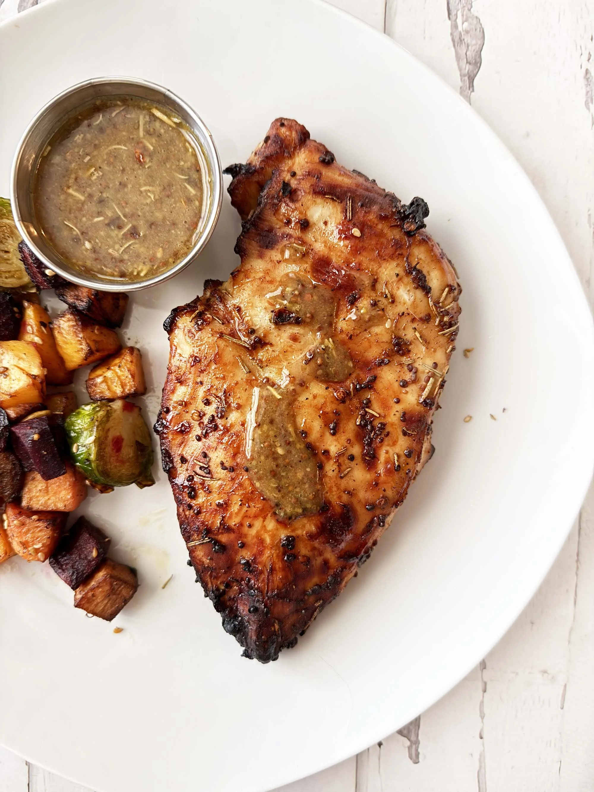 Maple Pecan Roasted Acorn Squash — The Skinny Fork