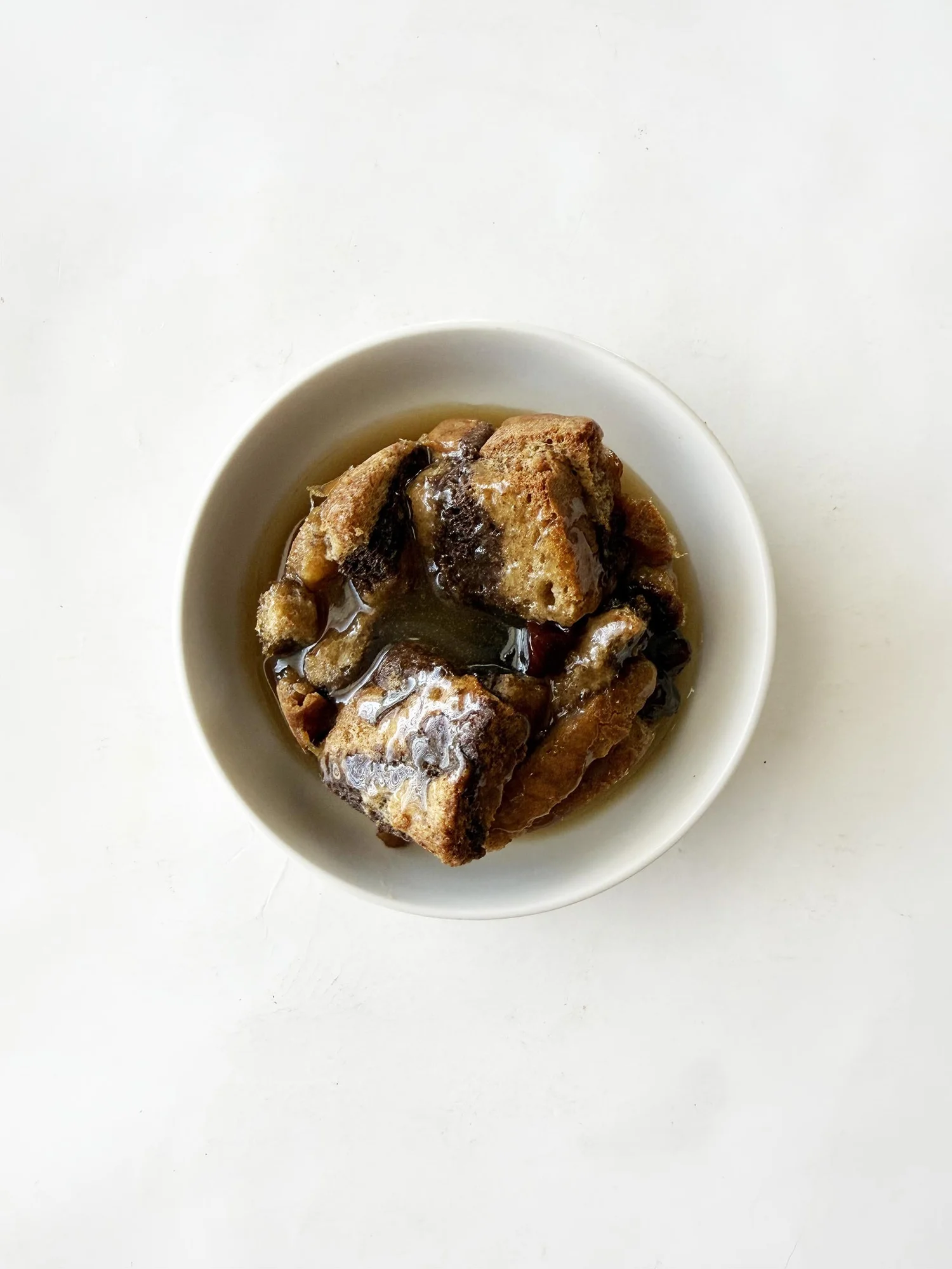 Irish Whiskey Bread Pudding — The Skinny Fork