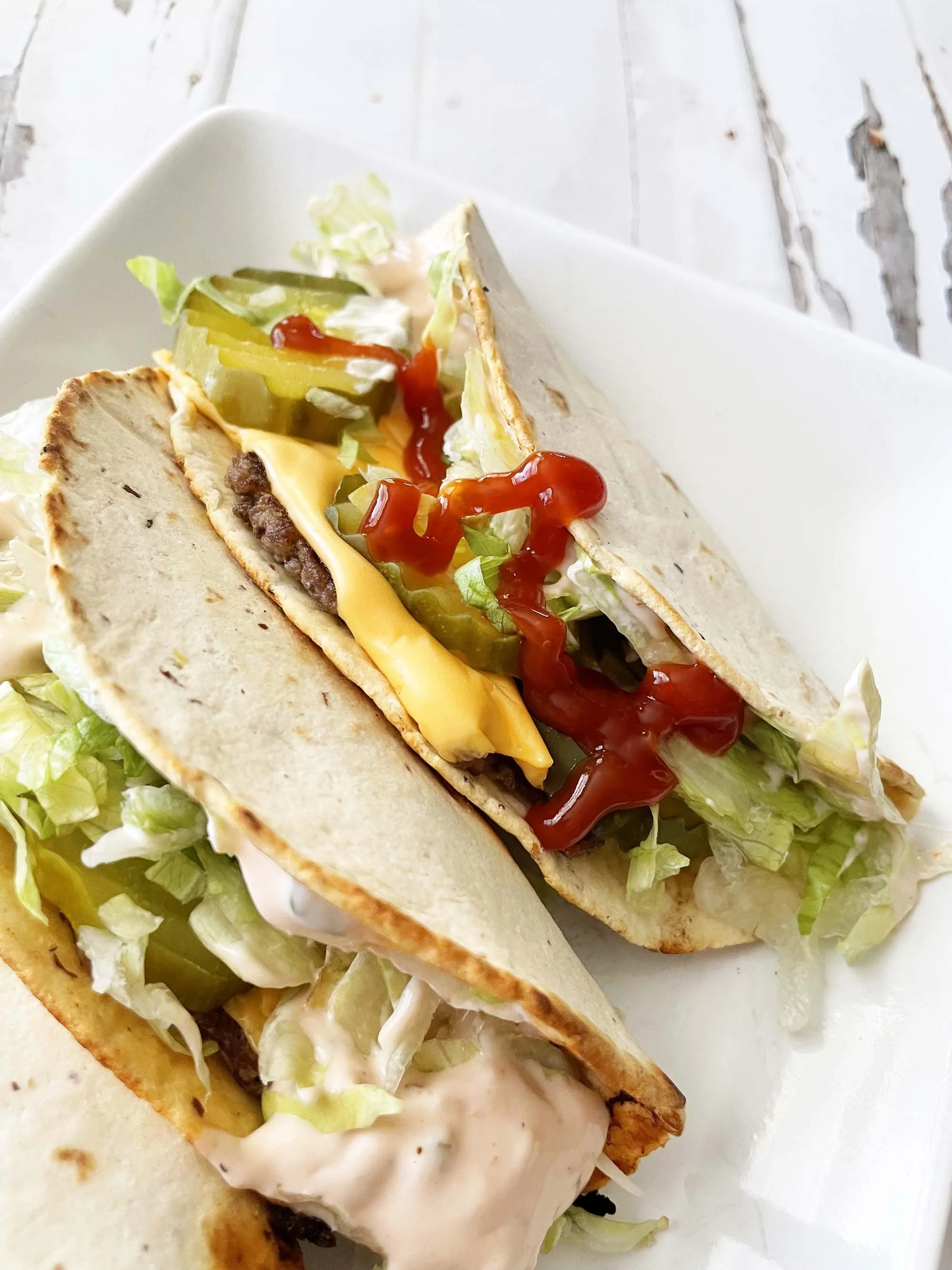 Burger Smash Tacos — The Skinny Fork