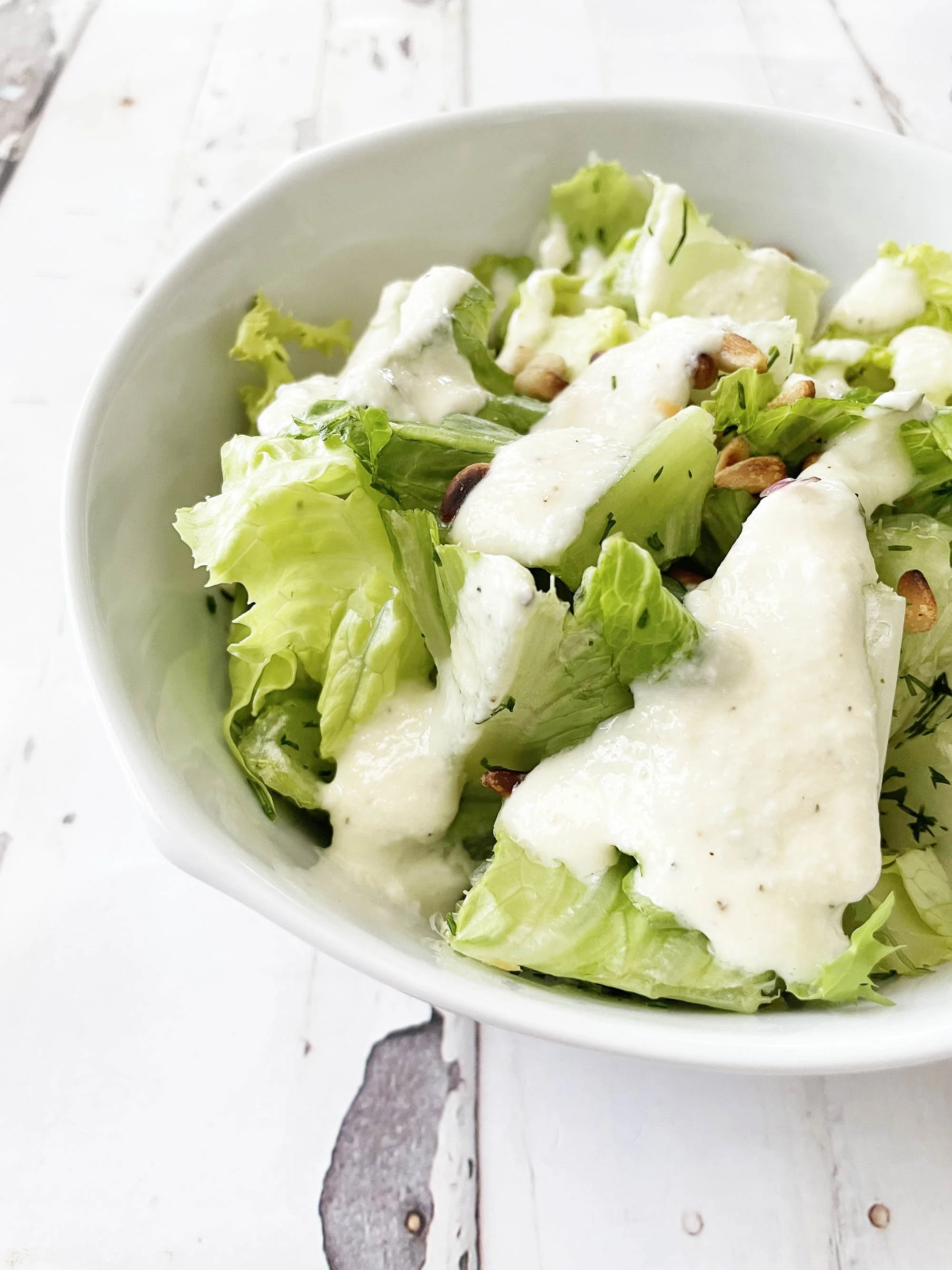 Maroulosalata Salad — The Skinny Fork