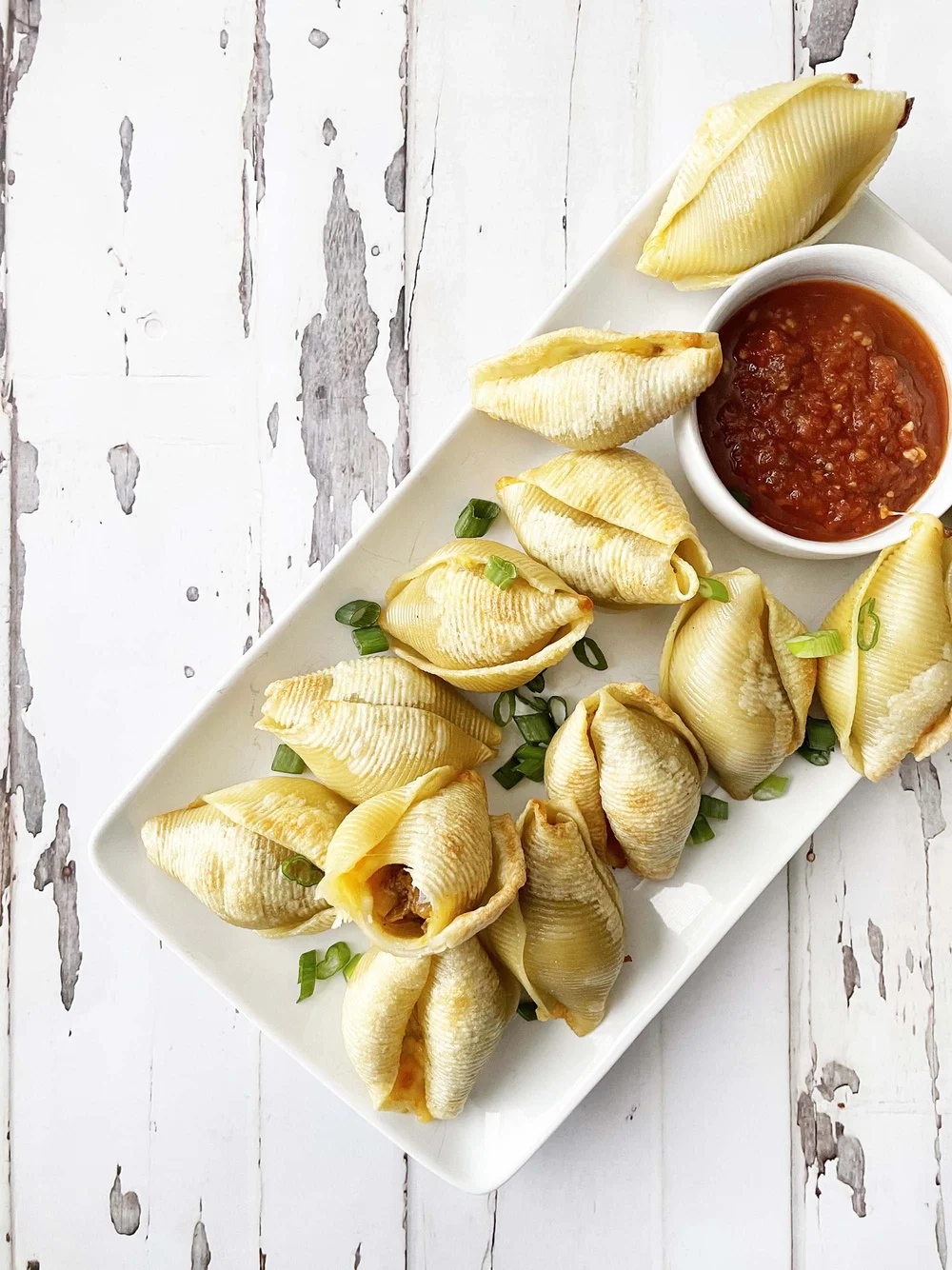 Air Fried Taco Stuffed Shells — The Skinny Fork