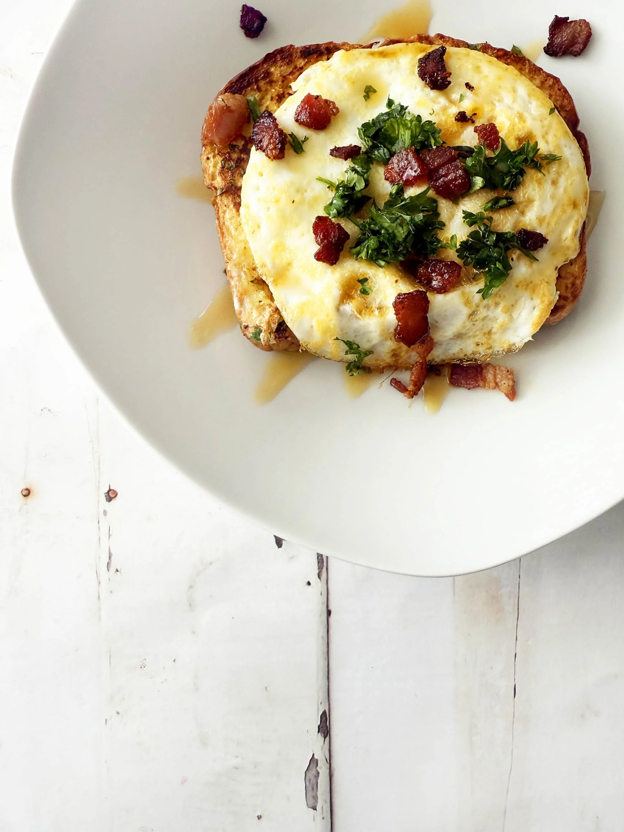 Savory French Toast — The Skinny Fork