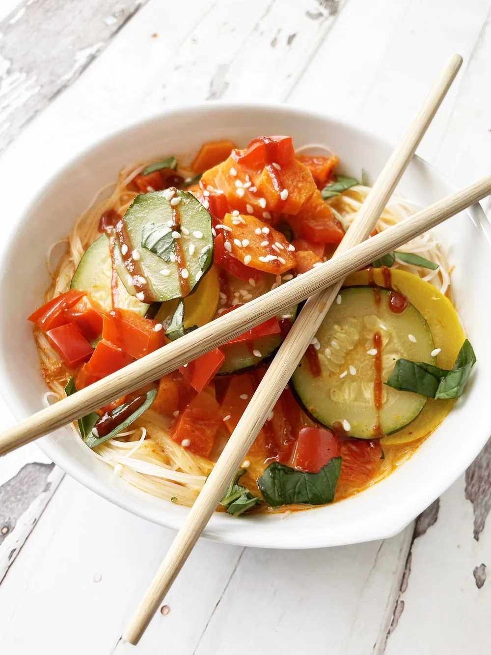Vegetable Curry Laksa — The Skinny Fork