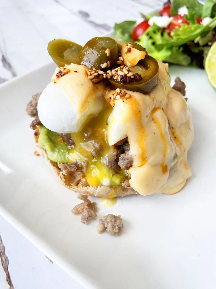 Tex-Mex Eggs Benedict — The Skinny Fork