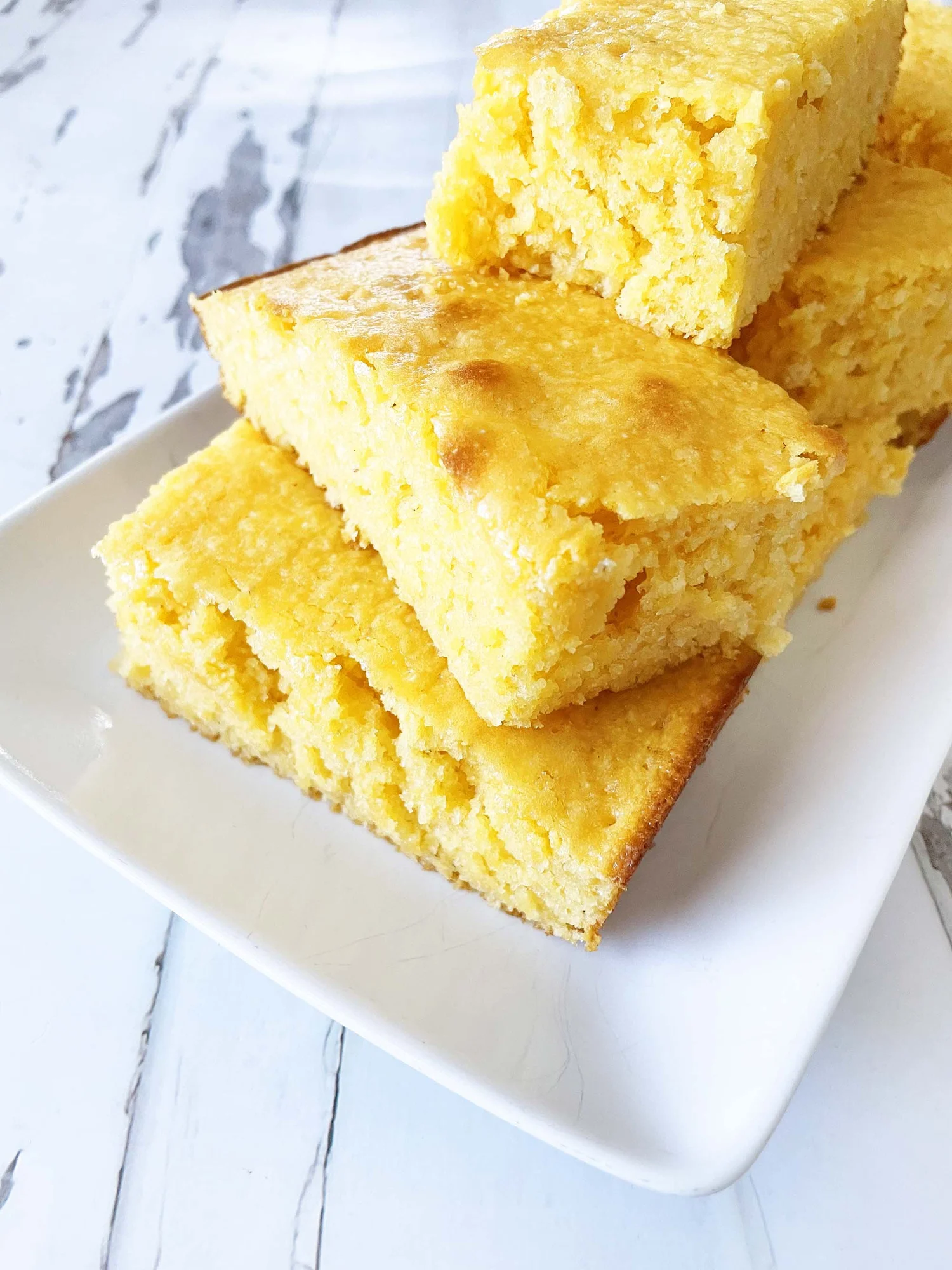 Easy Cheesy Cornbread — The Skinny Fork